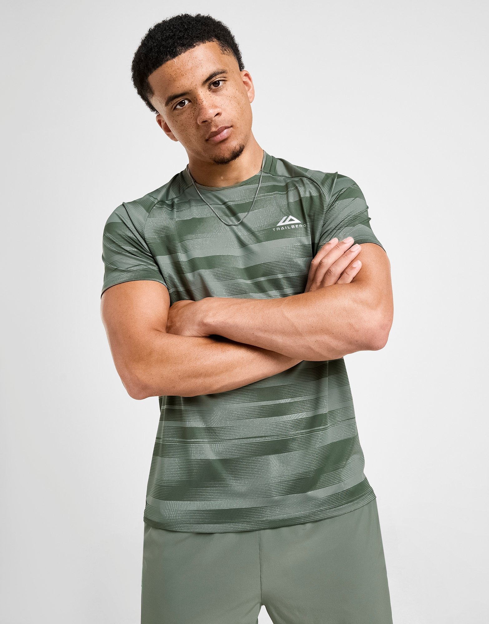Green Trailberg Dimension 2.0 T-Shirt - JD Sports NZ