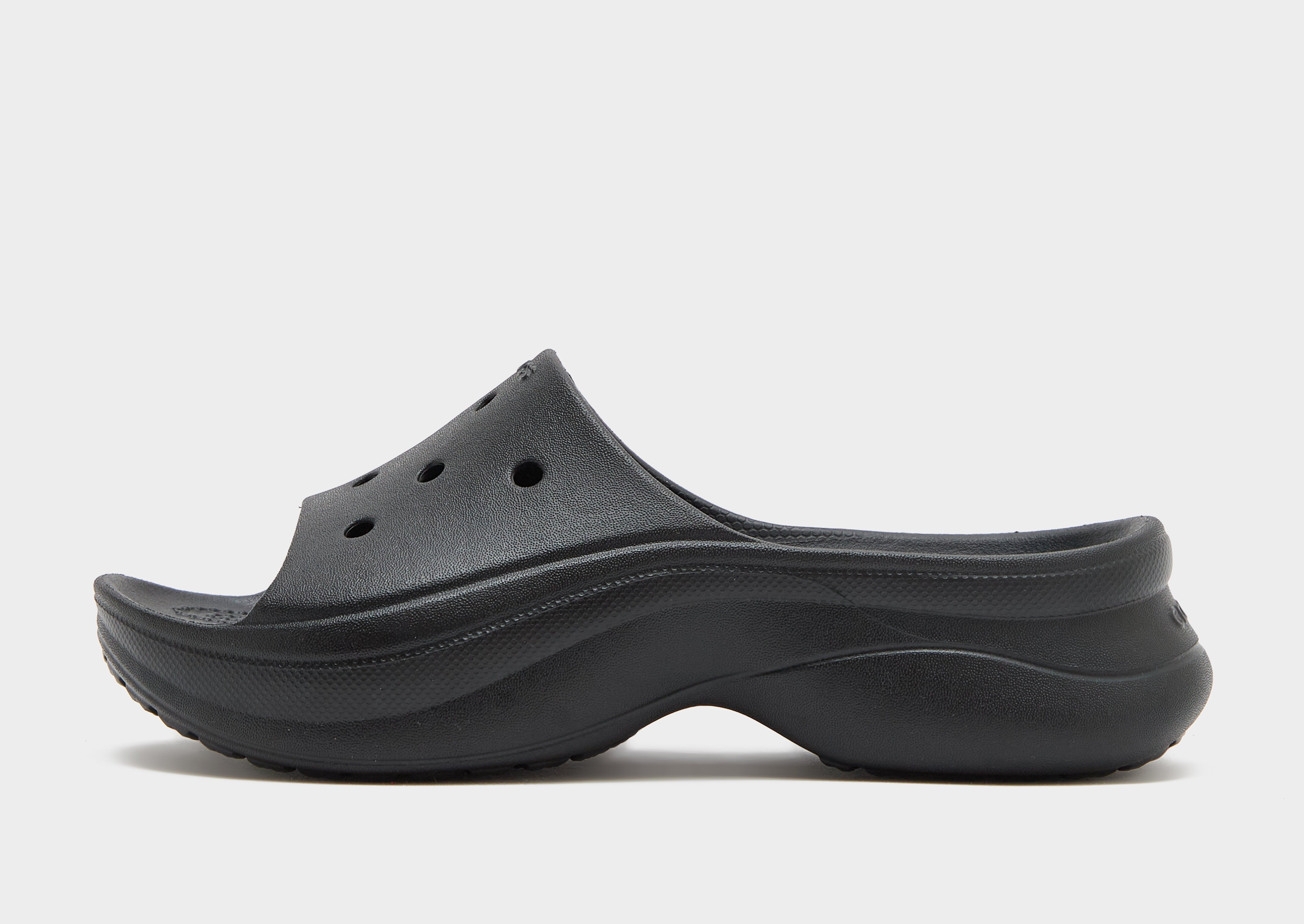 Black Crocs Bae Slides Women's | JD Sports UK