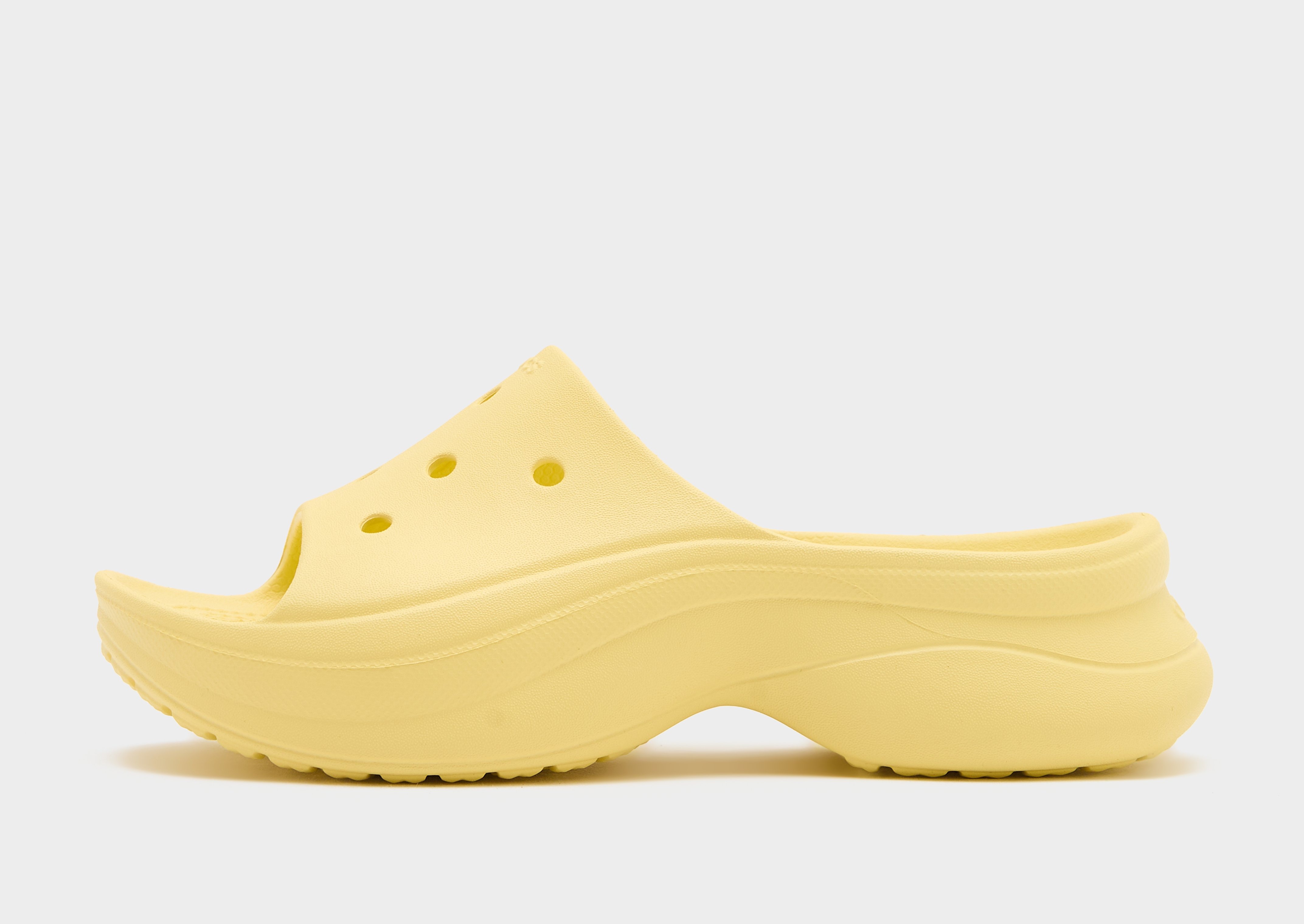 Yellow Crocs Bae Slides Women's | JD Sports UK