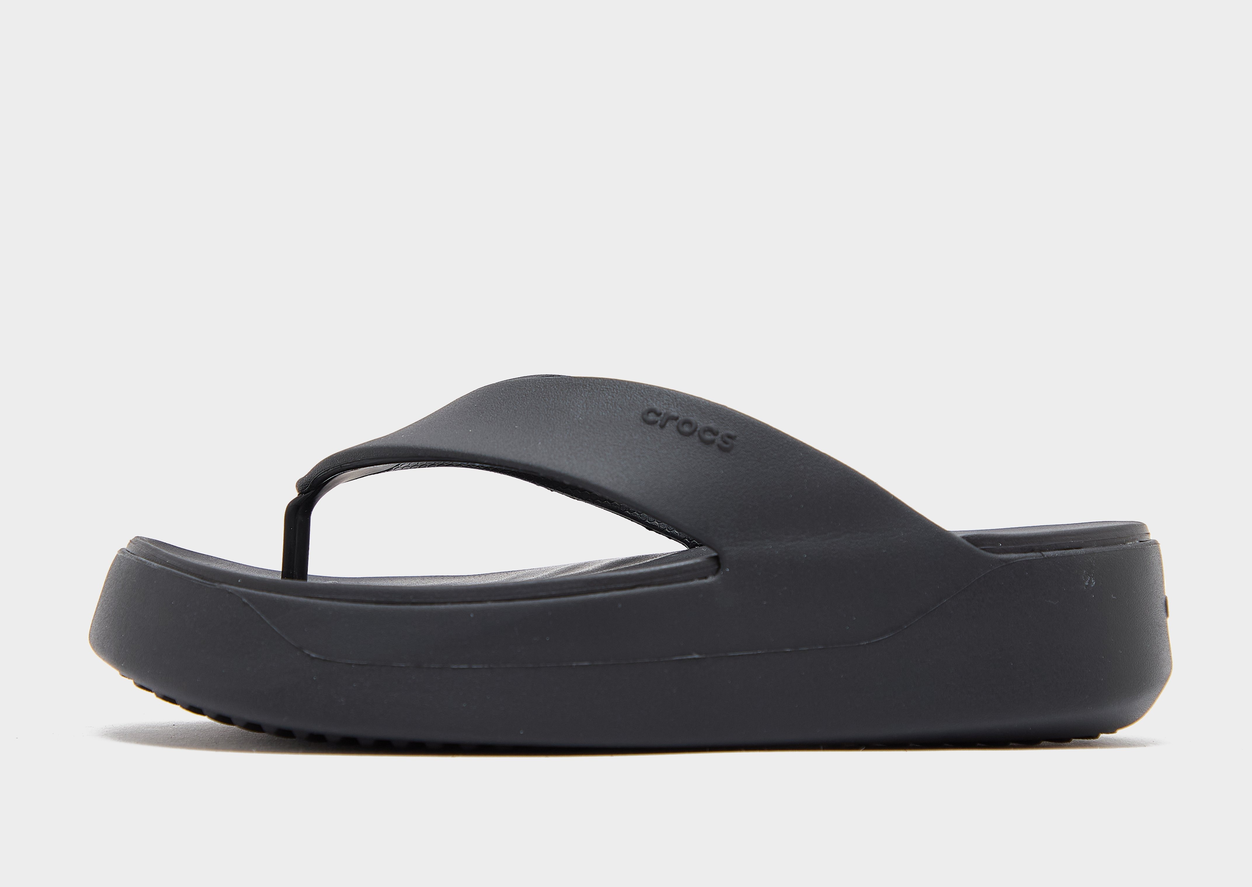 Zwart Crocs Getaway Platform Flip Flops Women's - JD Sports Nederland