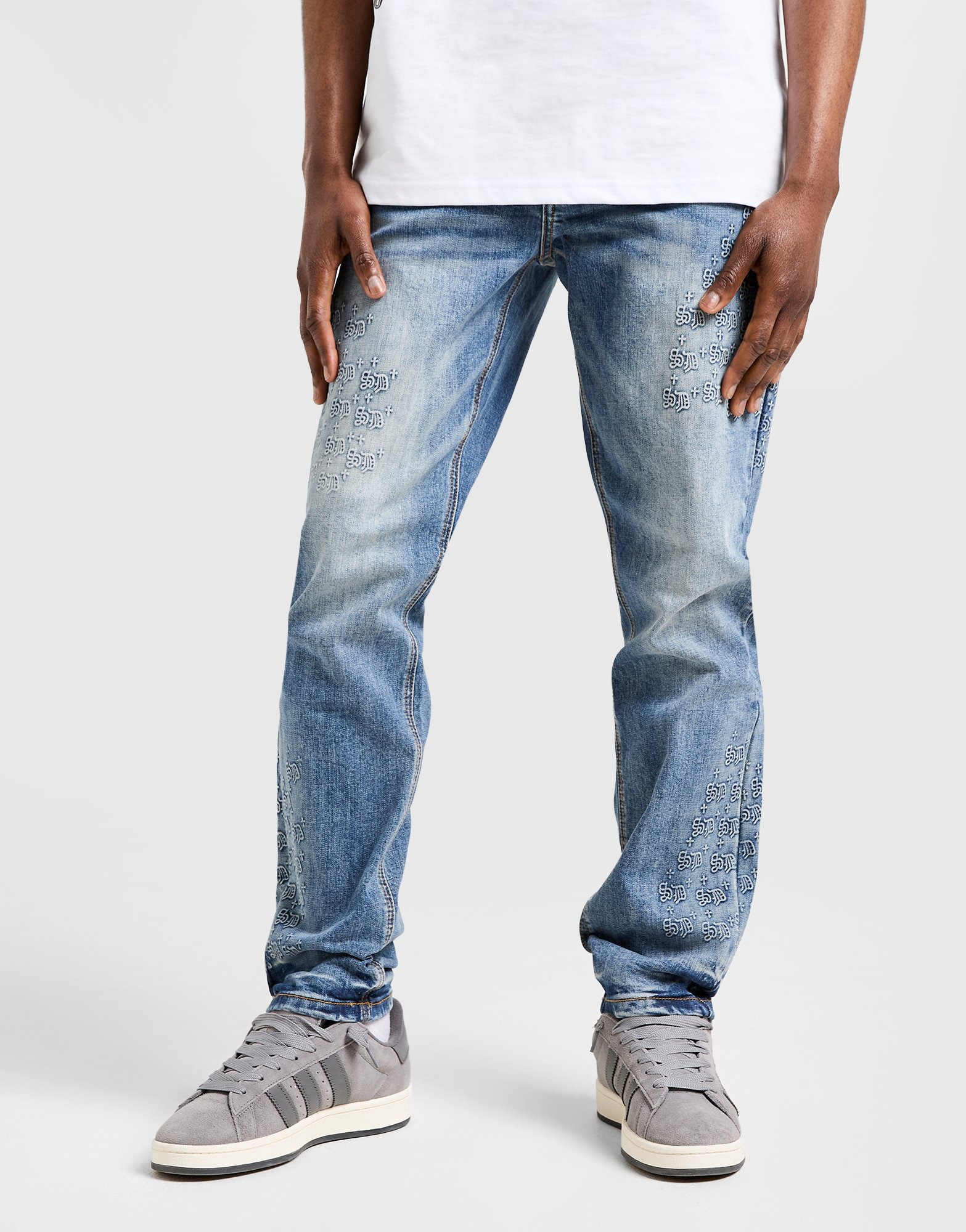 Blue Supply & Demand Zeno Slim Jeans | JD Sports
