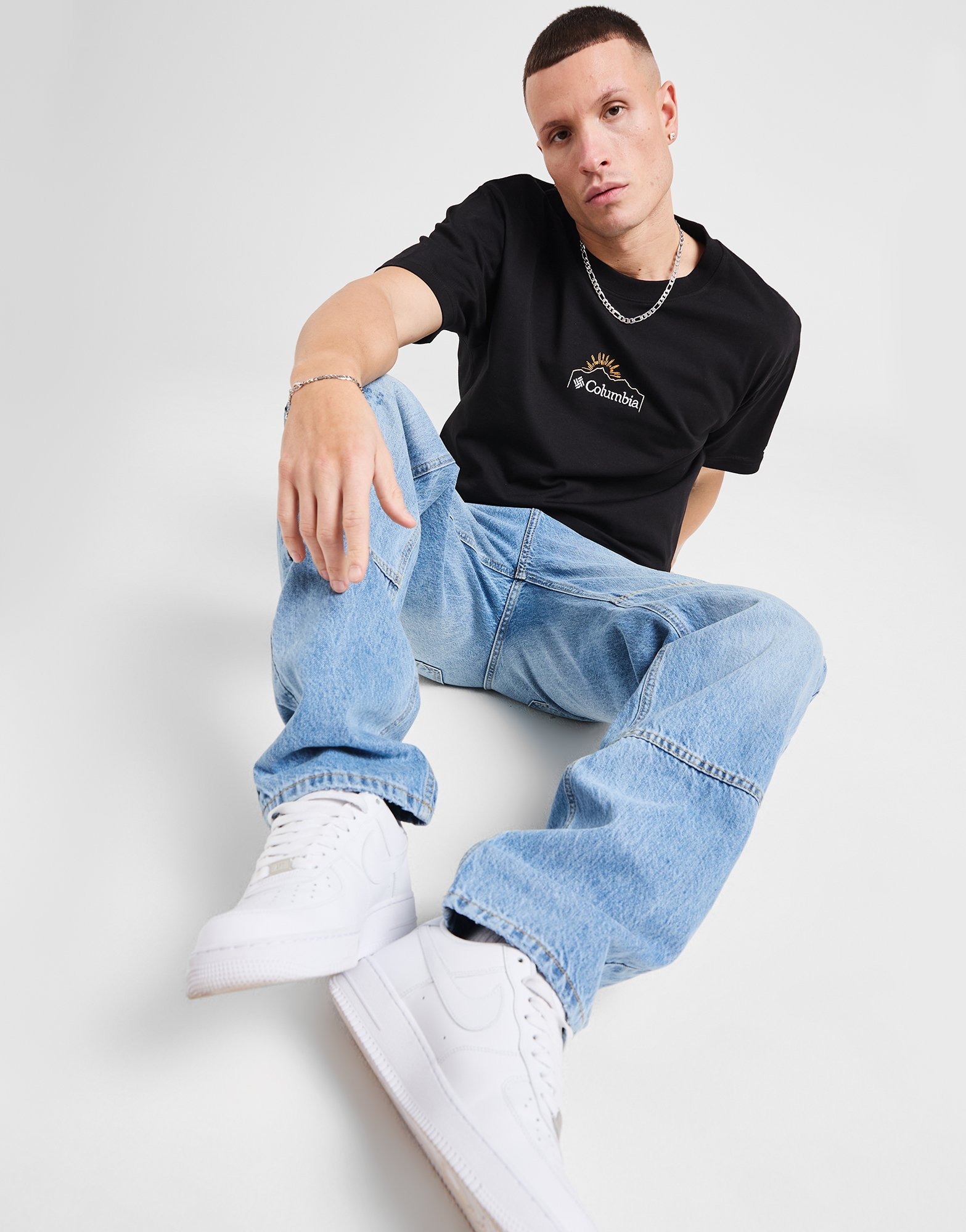 Columbia Camiseta Leeside en Negro - JD Sports España