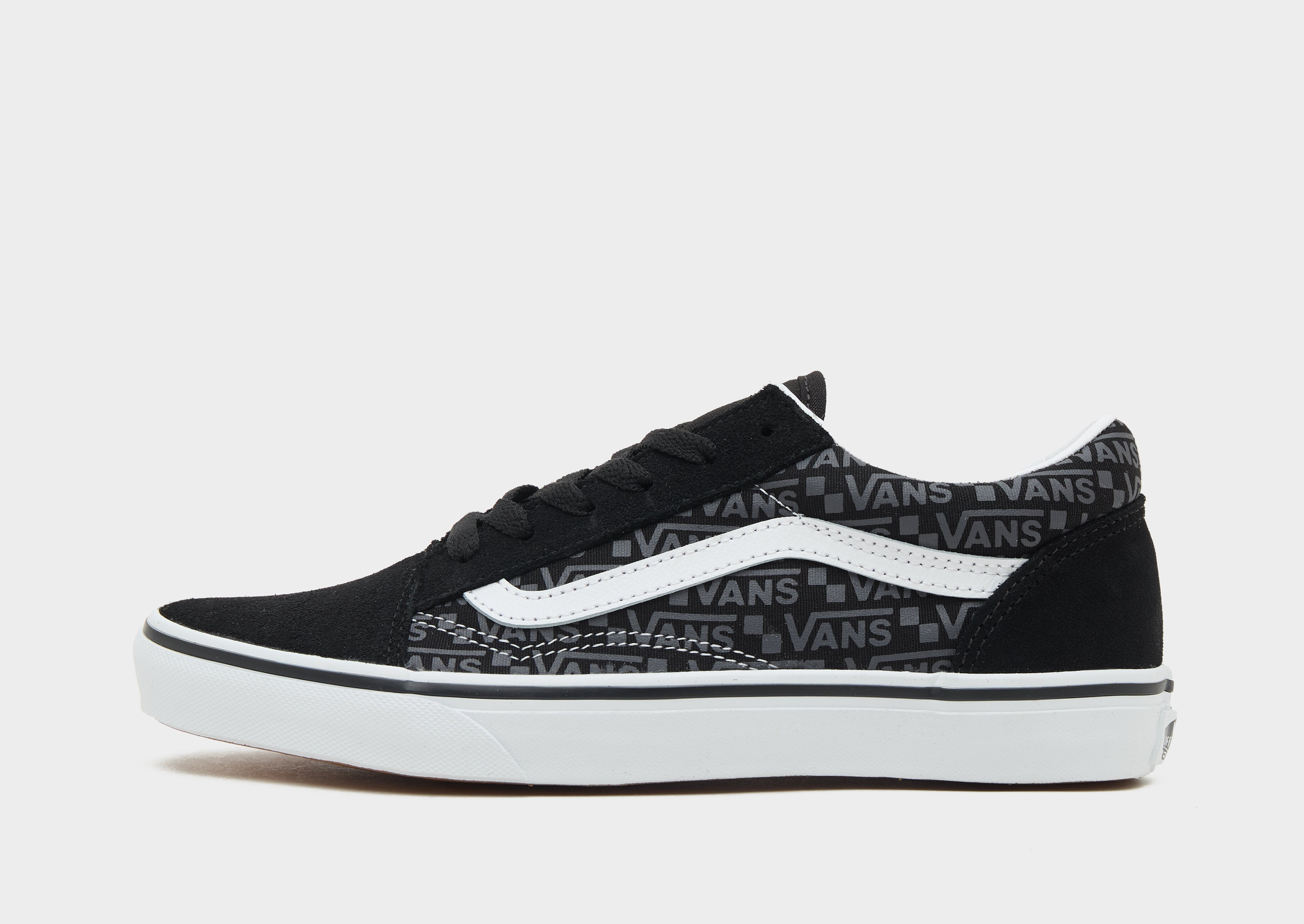 Black Vans Old Skool Logo Junior | JD Sports UK