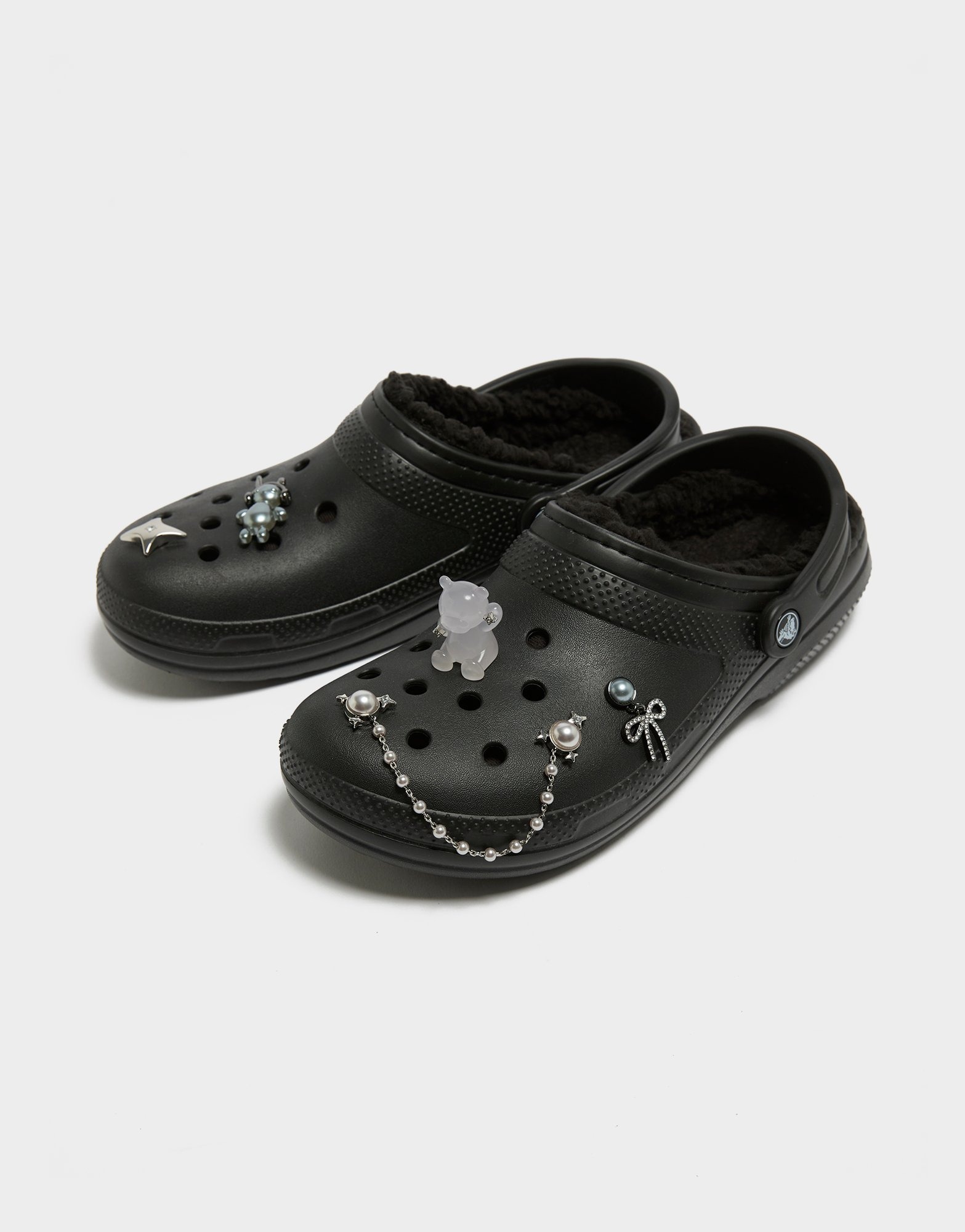 Grey Crocs 5-Pack Silver Cutie Jibbitz Charms | JD Sports UK