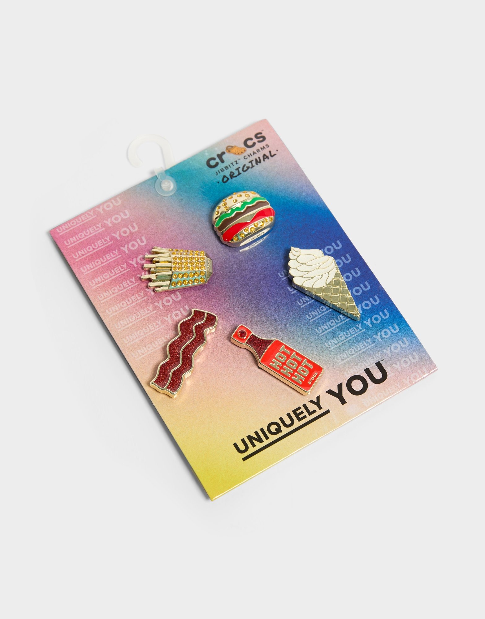 Crocs Pack de 5 Spicy Combo Jibbitz Charms en Multicolor | JD Sports España