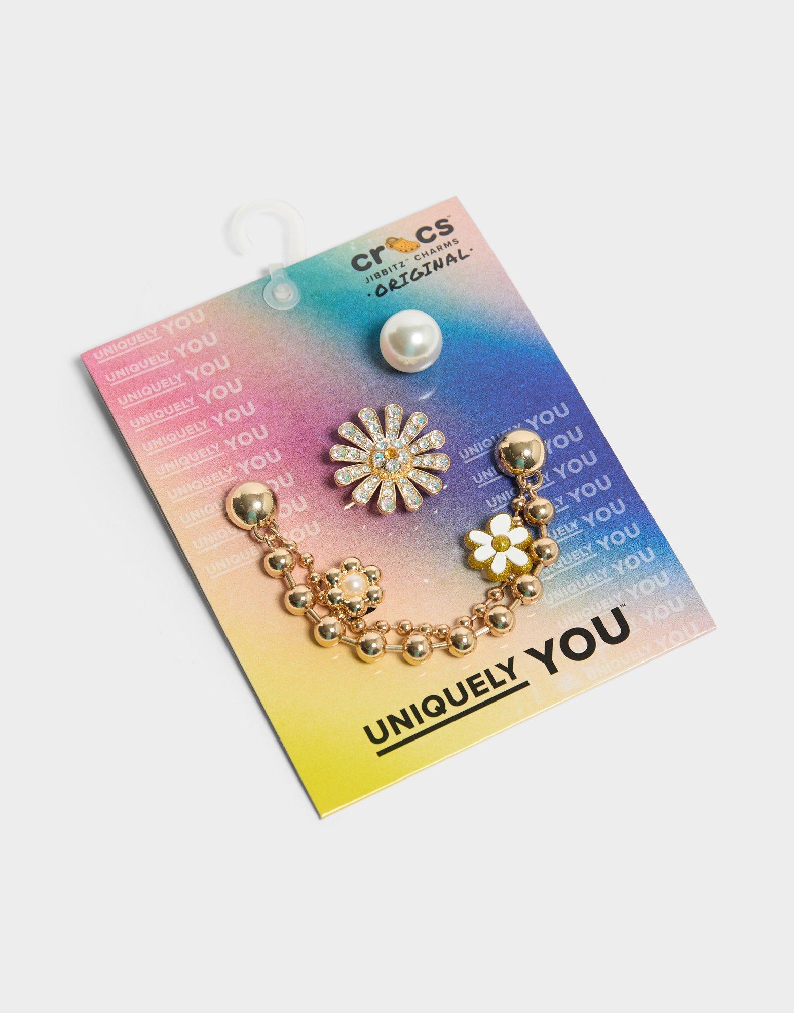 Goud Crocs 5-Pack Pretty In Gold Jibbitz Charms - JD Sports Nederland