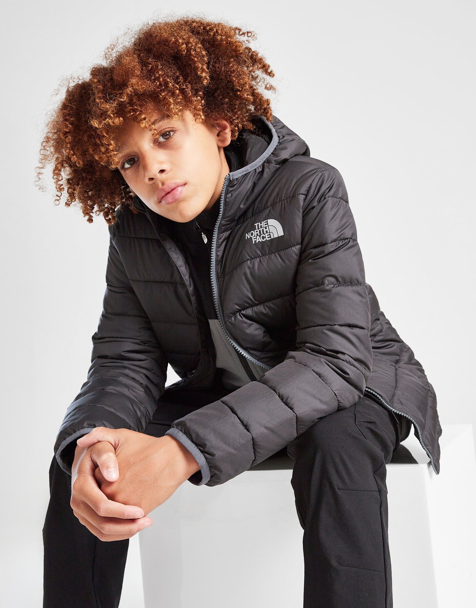 Black The North Face Padded Jacket Junior | JD Sports UK