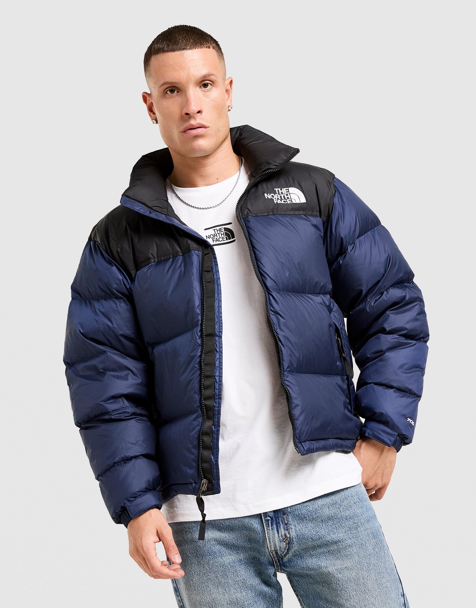Blue The North Face 1996 Retro Nuptse Puffer Jacket - JD Sports Australia