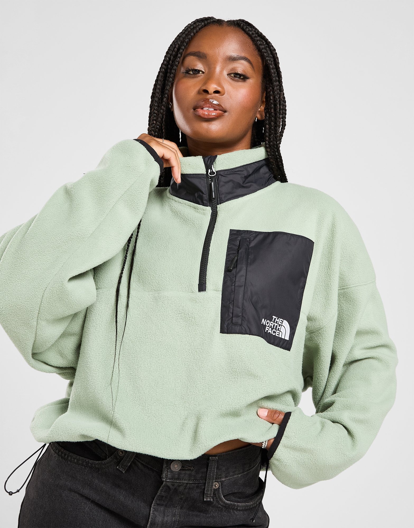 The North Face Polaire Zippée Hangita Femme Vert- JD Sports France