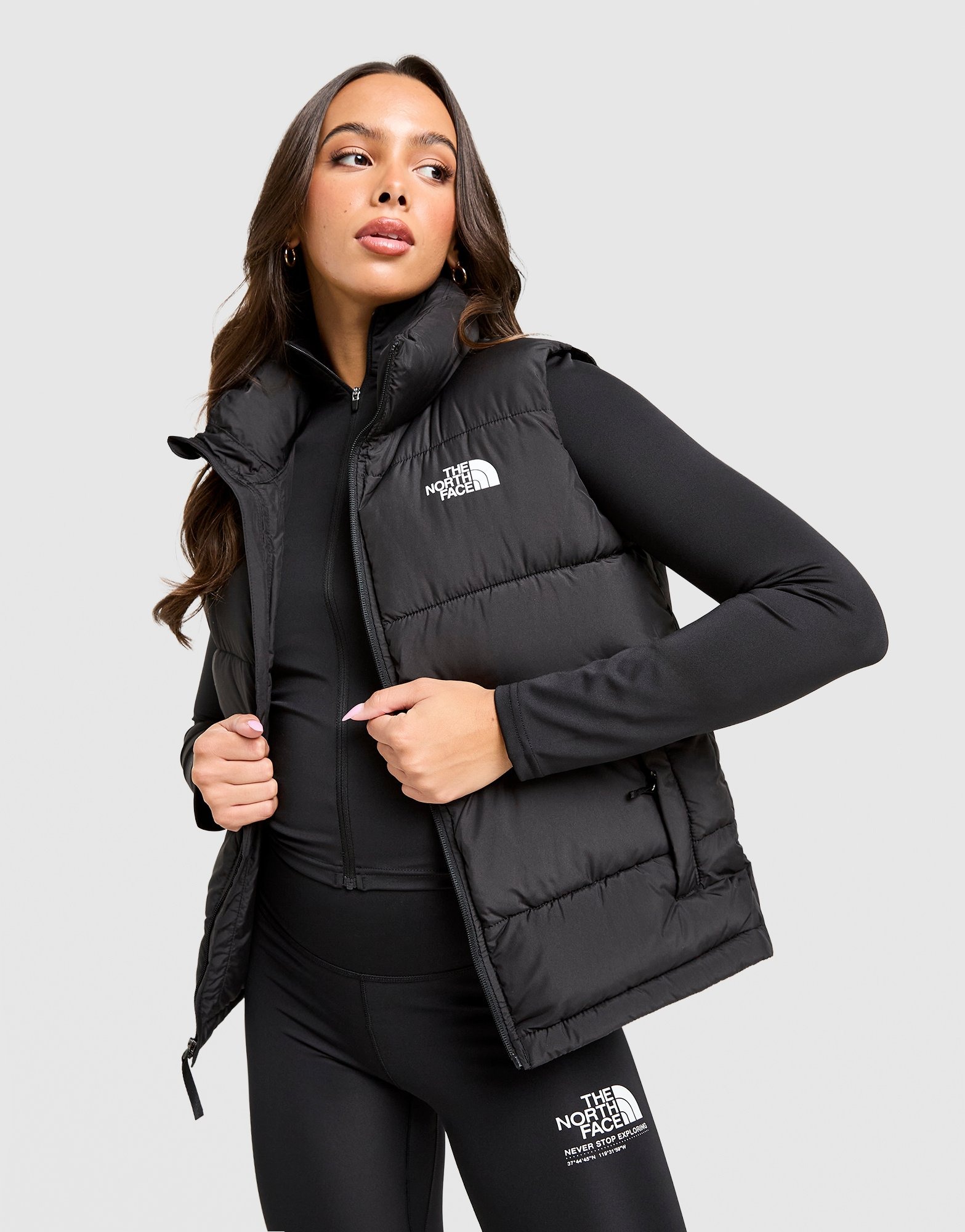 Black The North Face Dome Padded Gilet | JD Sports UK