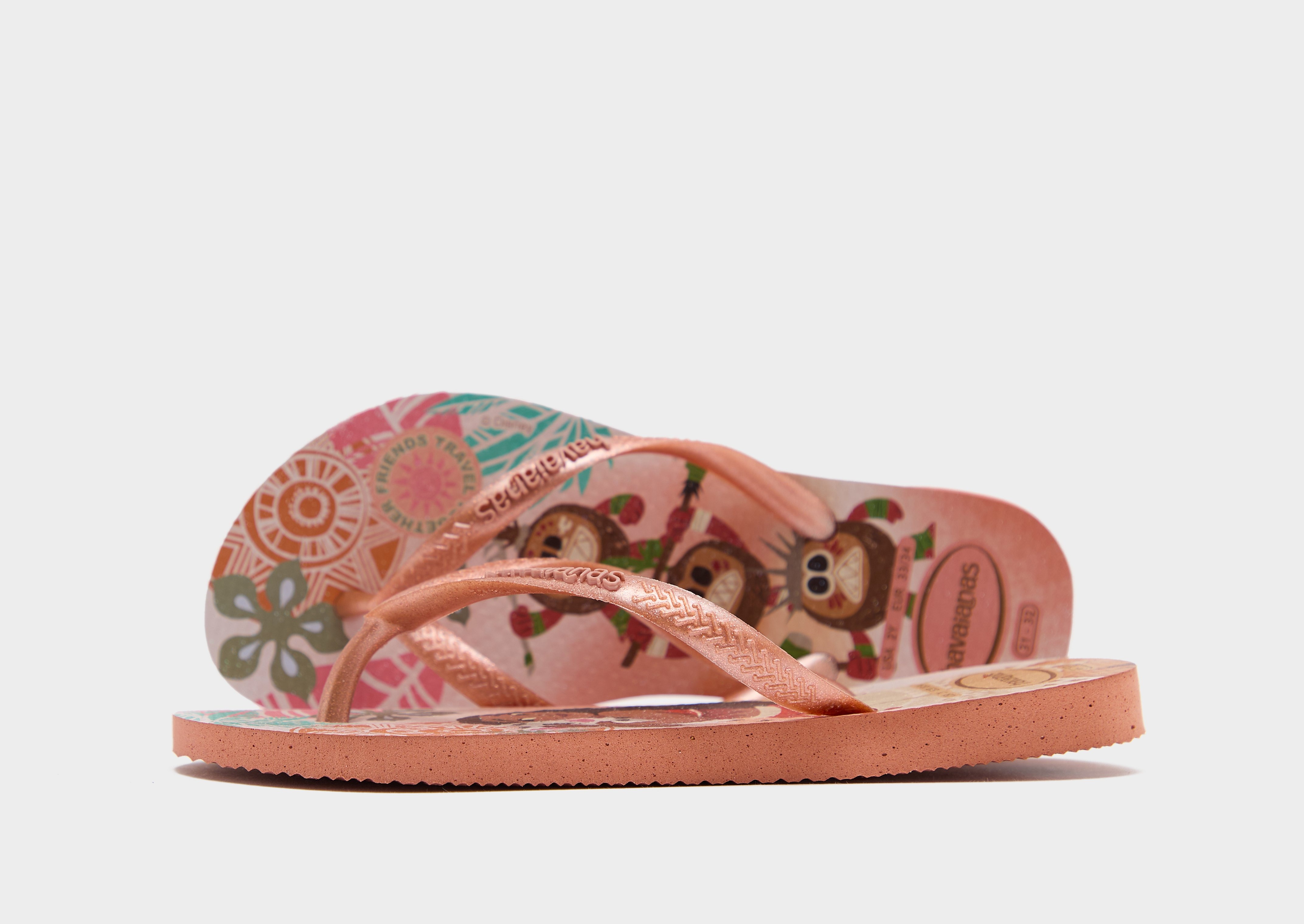 Vaaleanpunainen Havaianas Slim Princess Flip Flops Children - JD Sports ...