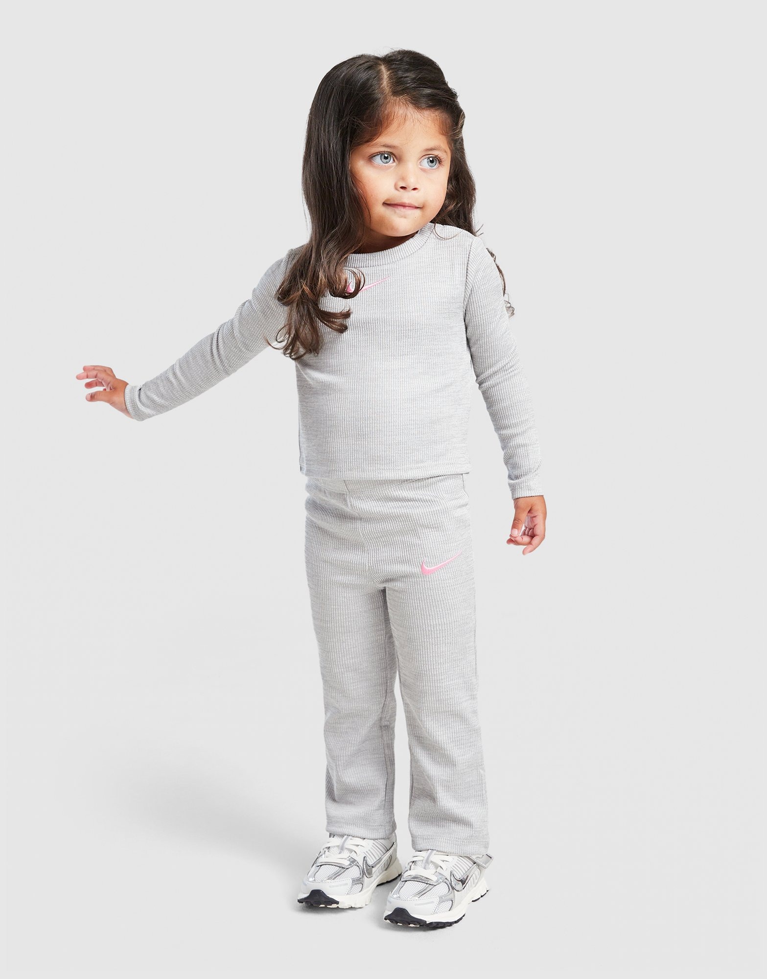Nike Girls' Ribbed Flare Tracksuit Infant Grau - JD Sports Deutschland