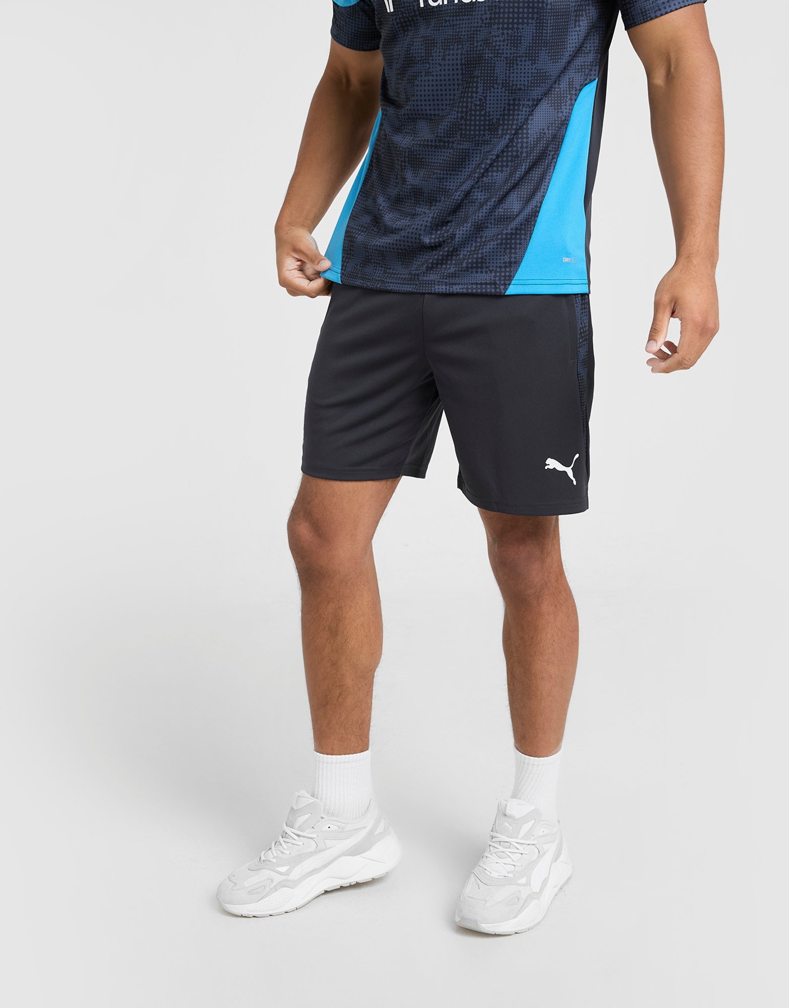Blue PUMA Olympique Marseille Training Shorts - JD Sports NZ