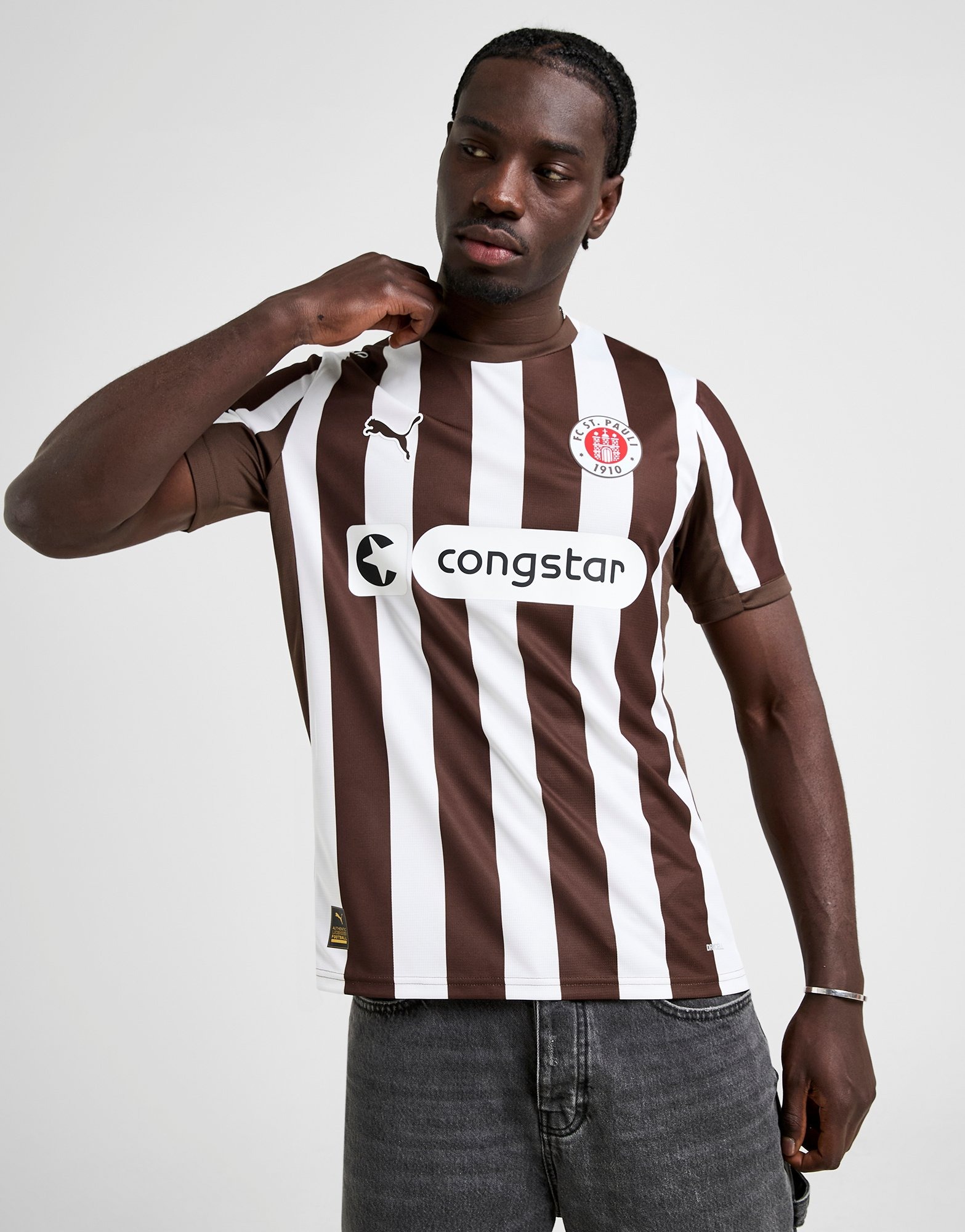 PUMA St. Pauli 2025/26 Heim Shirt Schwarz - JD Sports Deutschland