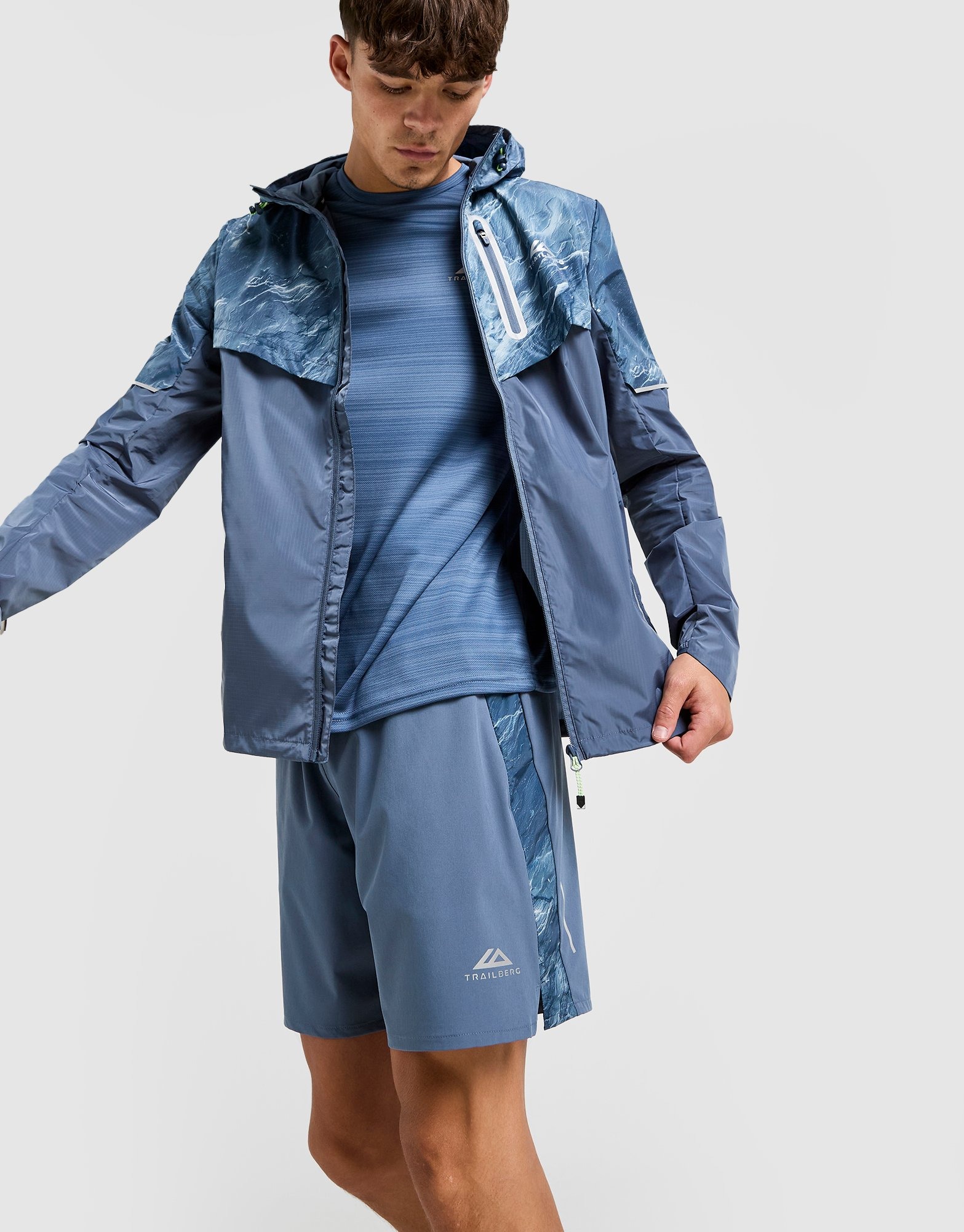 Blue Trailberg Slate Shorts - JD Sports Global