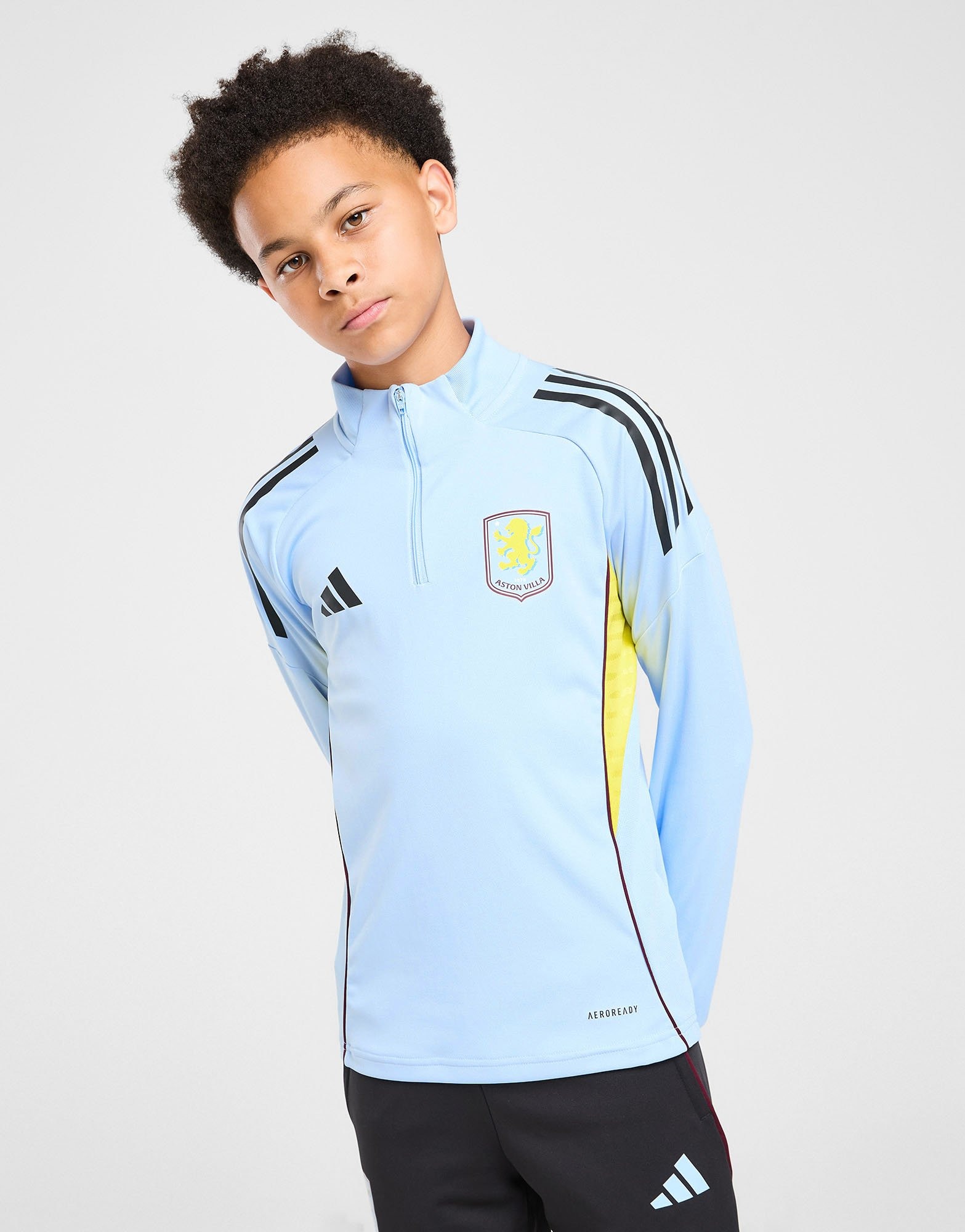 Blue adidas Aston Villa FC Training Top Junior - JD Sports Global