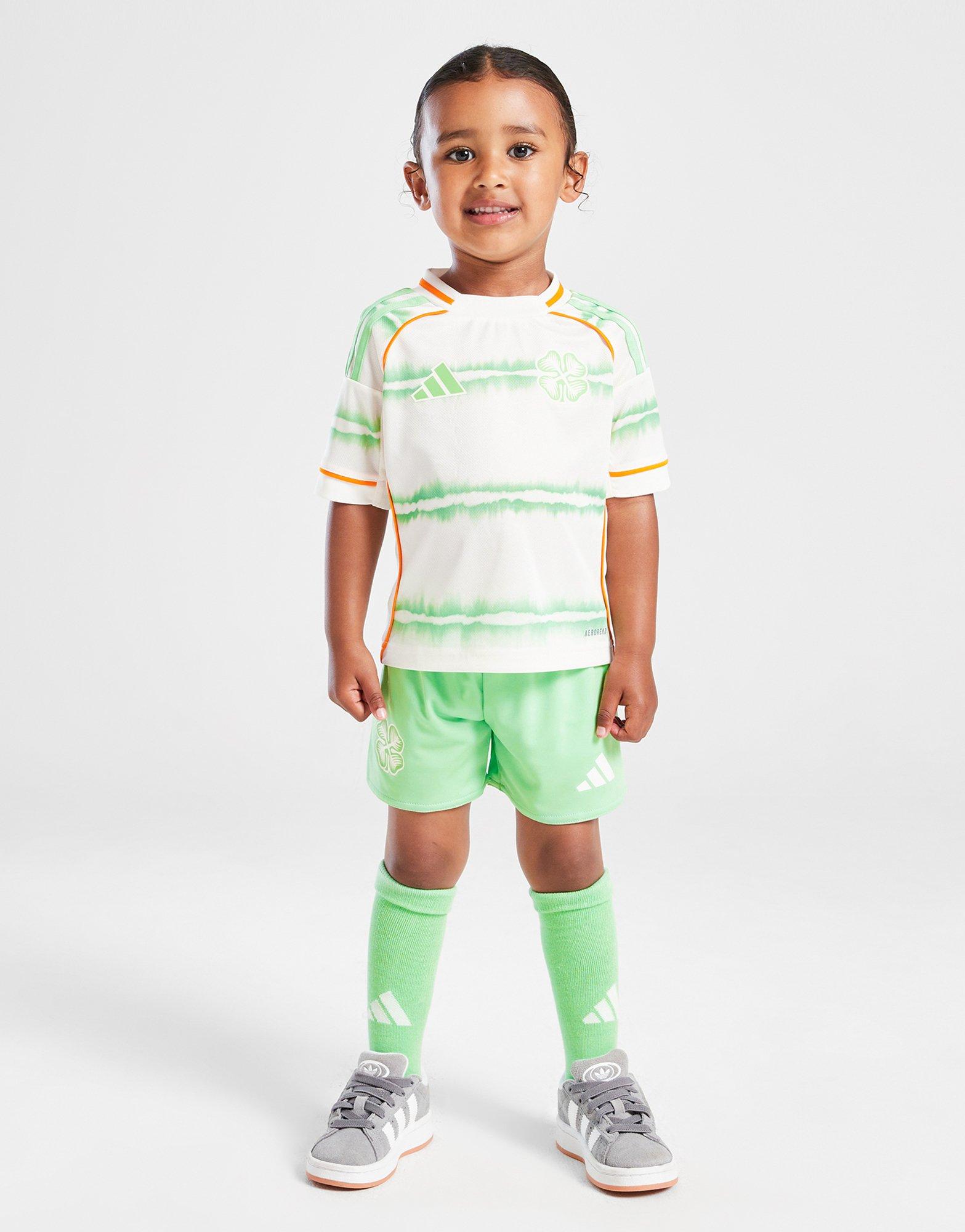 White adidas Celtic 2025/26 Third Kit Children - JD Sports