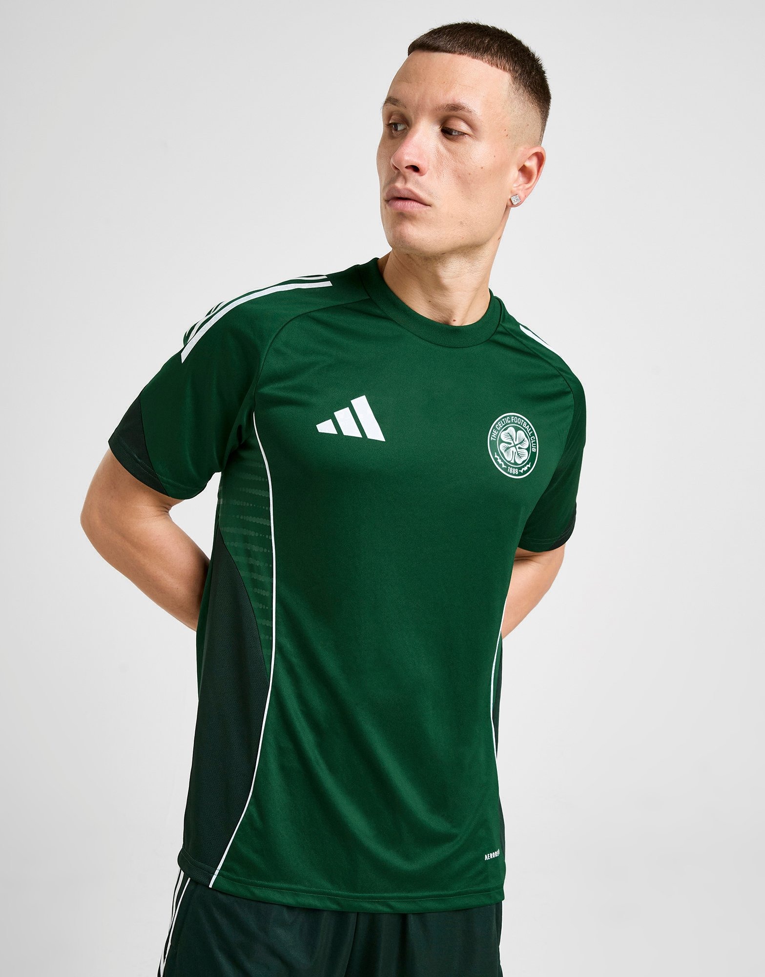 Green adidas Celtic FC Training Shirt | JD Sports UK