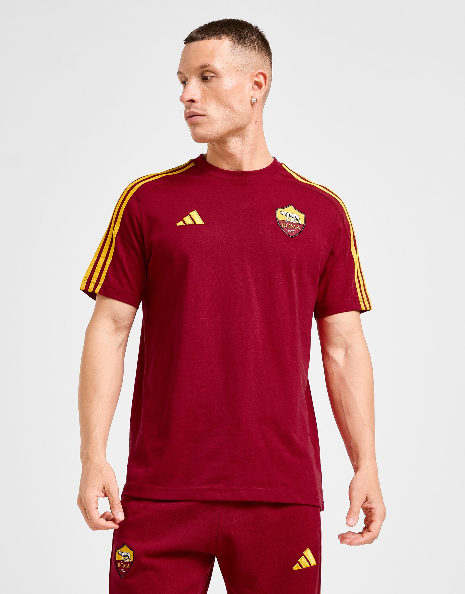 adidas AS Roma DNA Maglia in Rosso - JD Sports Italia