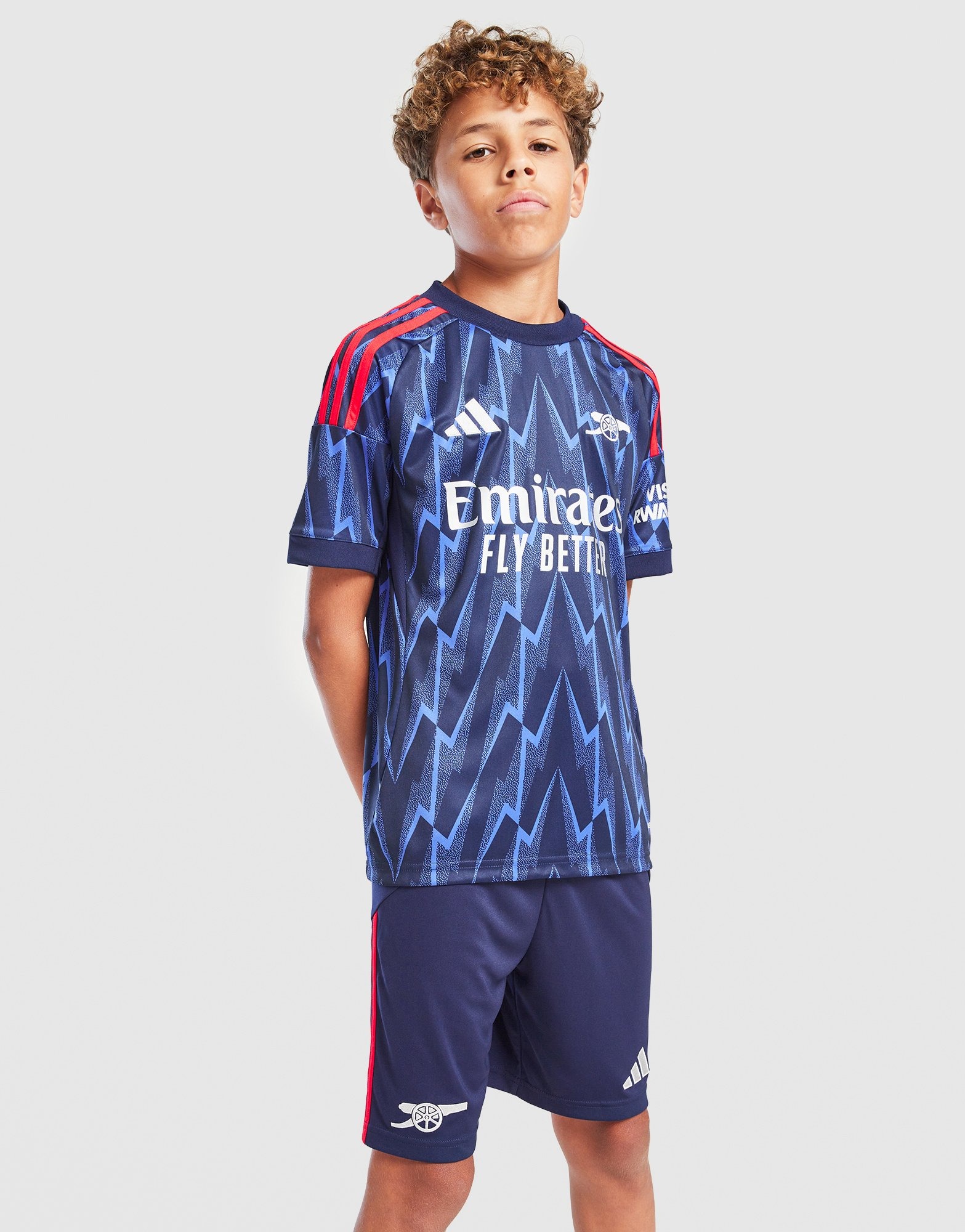 Blue adidas Arsenal FC 2025/26 Away Shorts Junior - JD Sports België