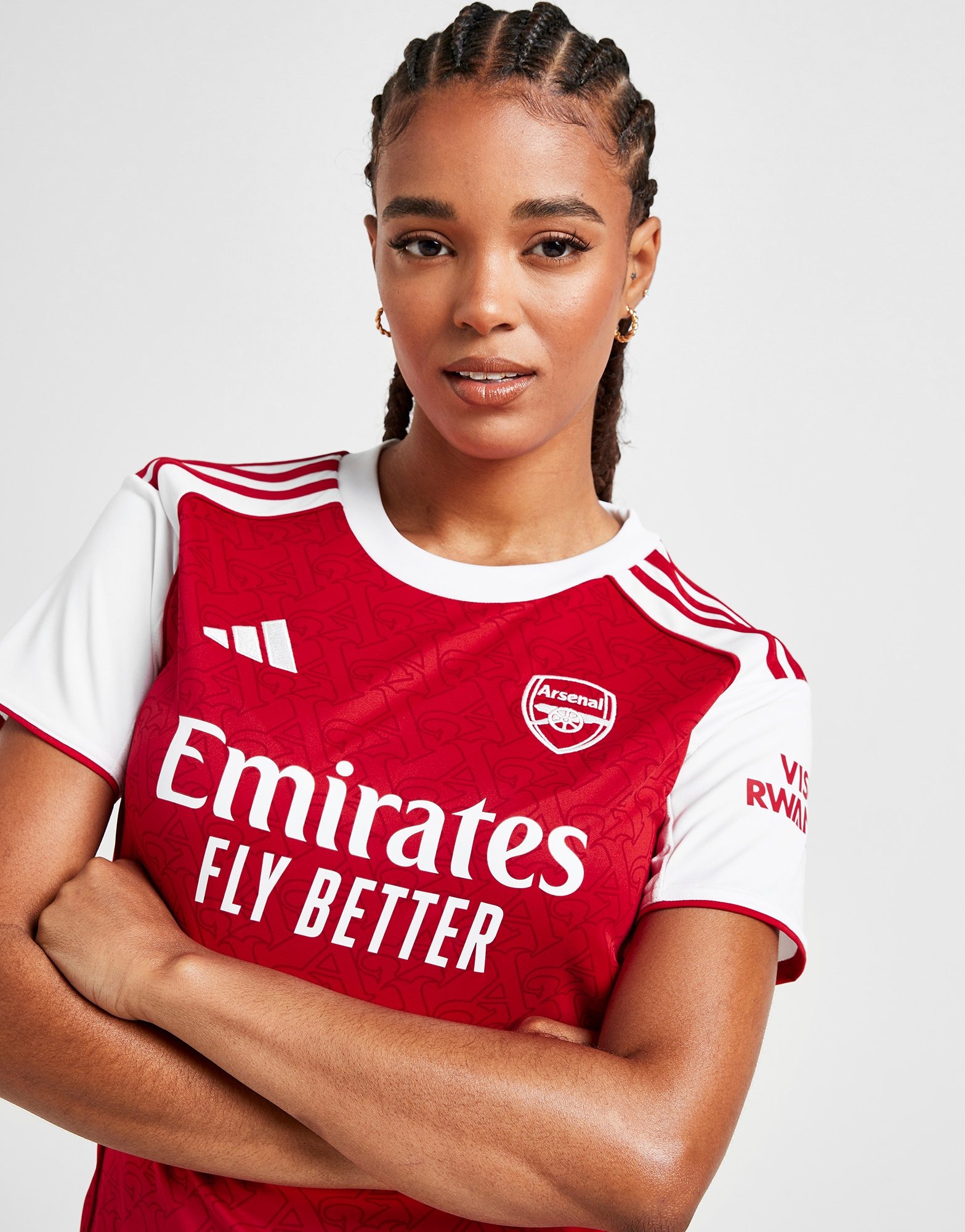 Punainen adidas Arsenal FC 2025/26 Home Shirt Women's - JD Sports Finland