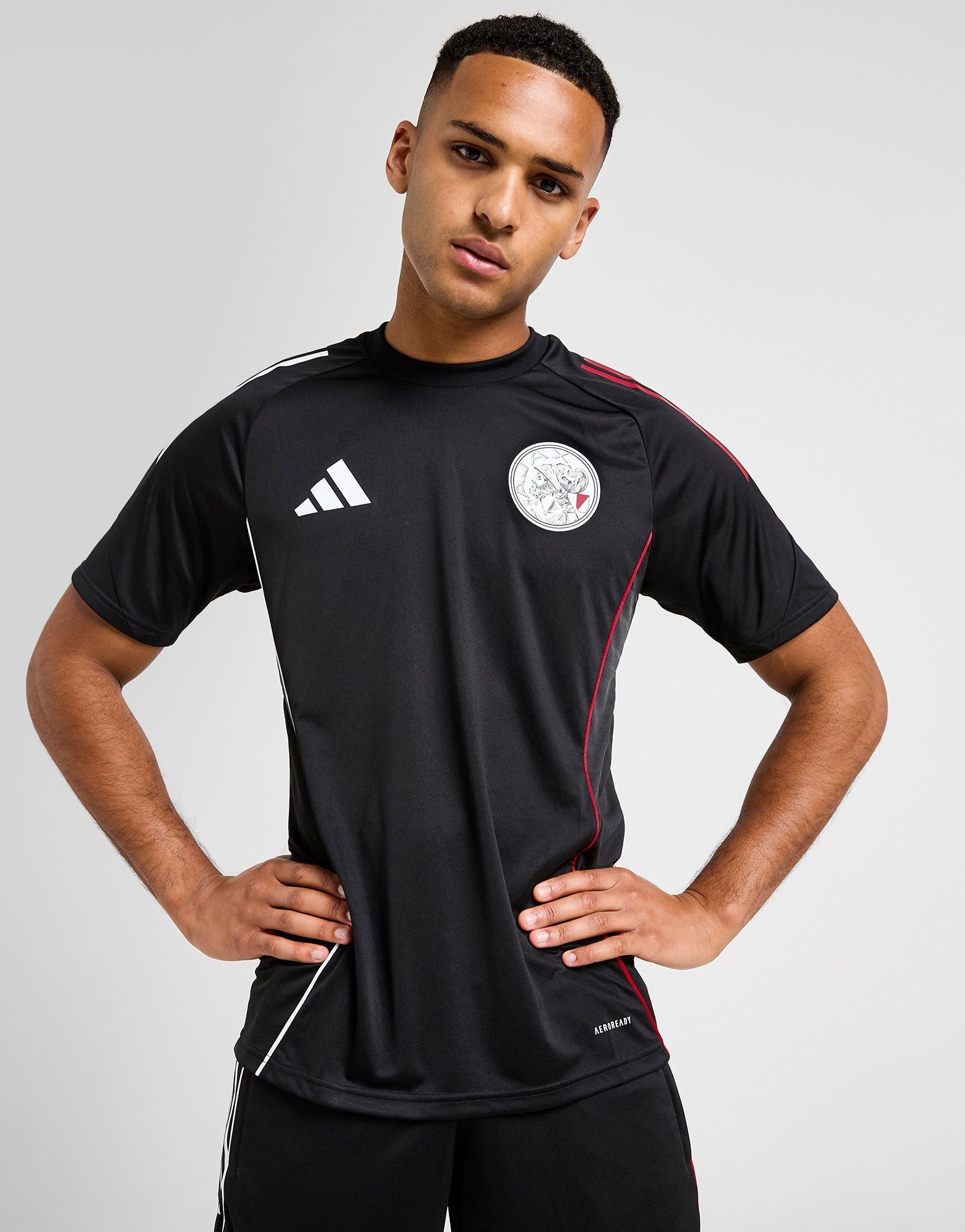 Black adidas Ajax Training Shirt - JD Sports Global