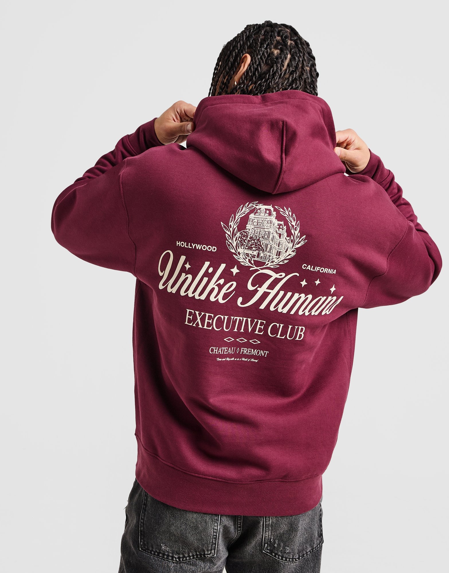 Unlike Humans Fremont Hoodie Rot - JD Sports Deutschland