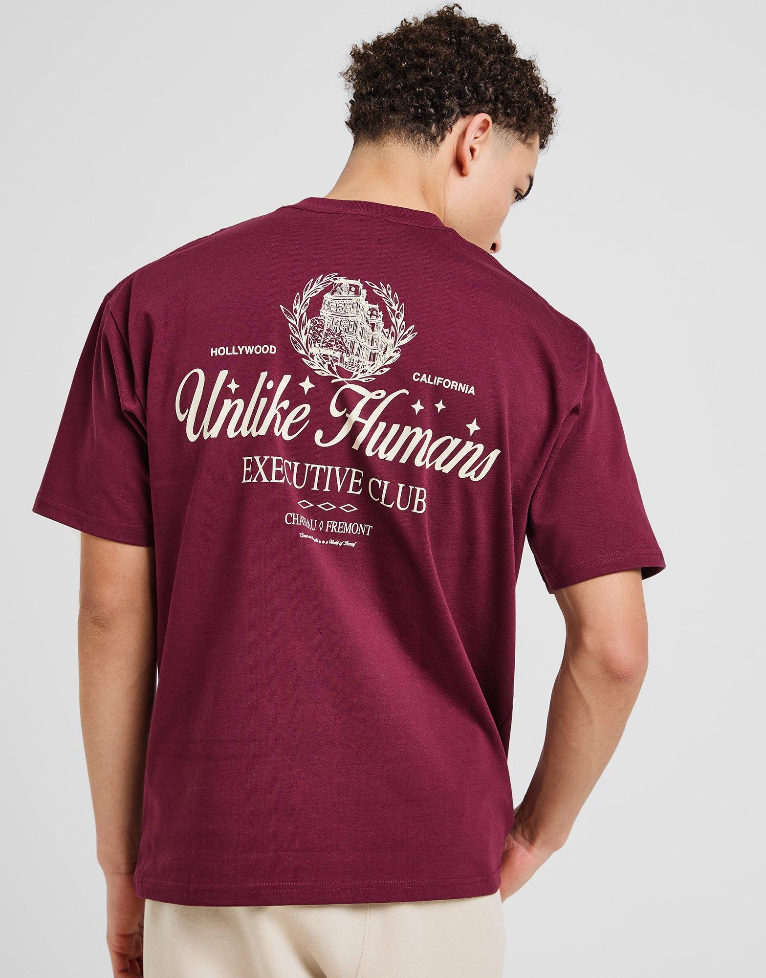 Unlike Humans T-shirt Fremont Rouge- JD Sports France