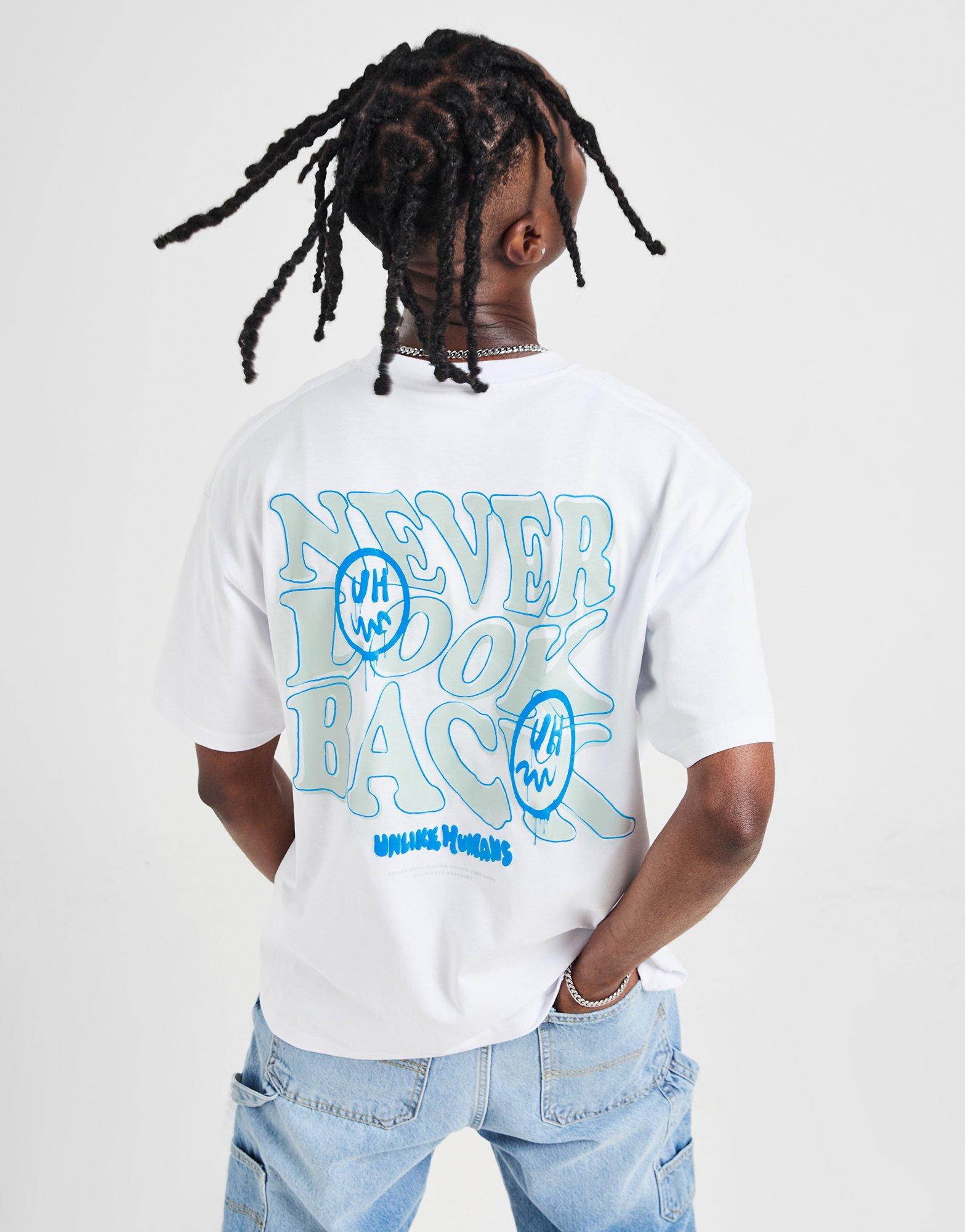 Unlike Humans Maglia Hindsight in Bianco - JD Sports Italia