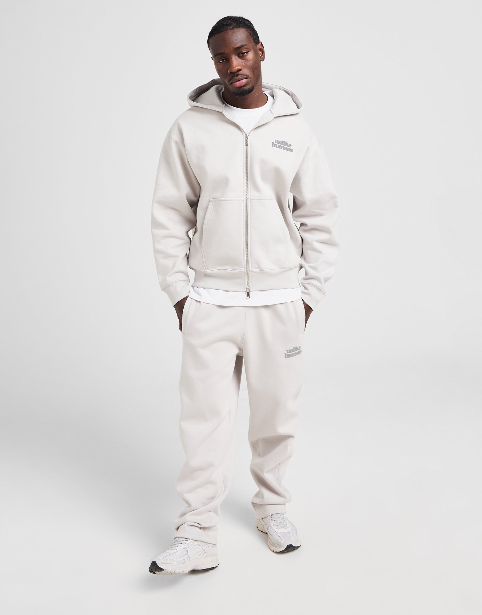 Grey Unlike Humans Bubble Joggers - JD Sports Ireland