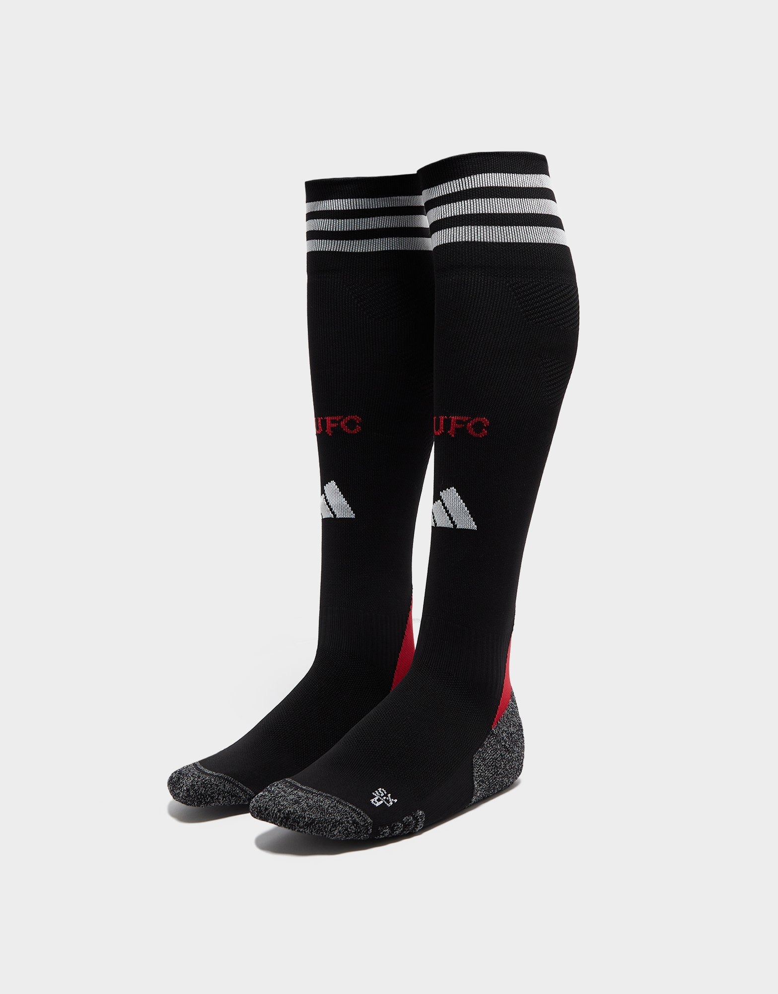 Black adidas Manchester United FC 2025/26 Home Socks Junior - JD Sports ...
