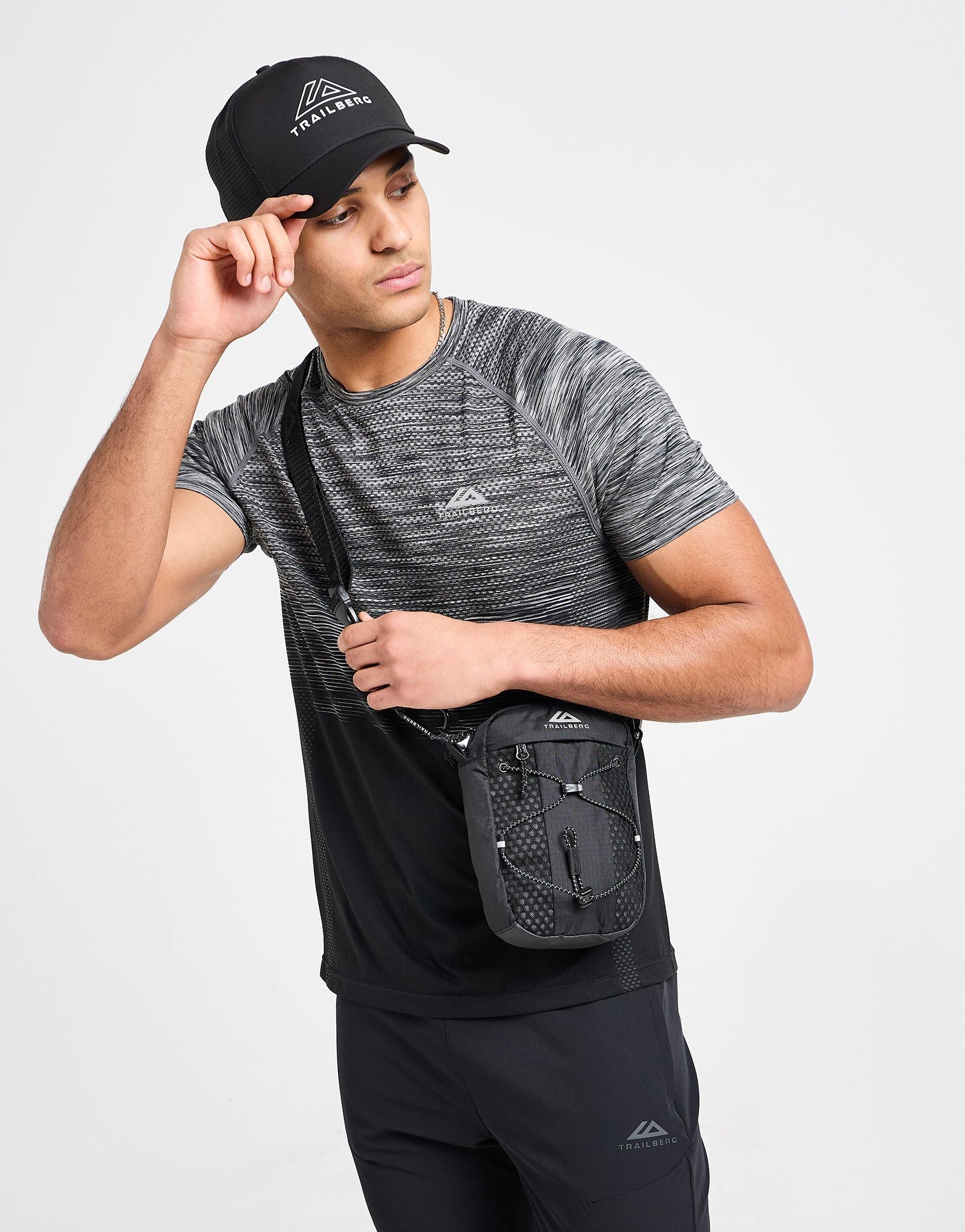 Black Trailberg Camino Side Bag - JD Sports Global