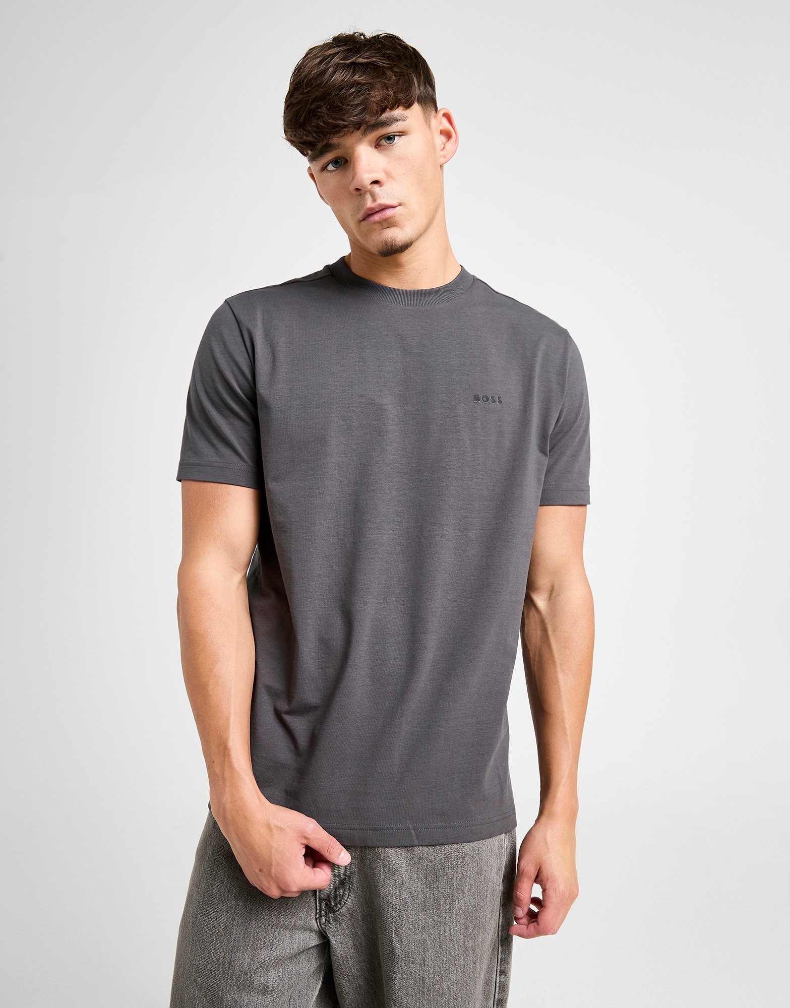 Grey BOSS Core T-Shirt | JD Sports UK