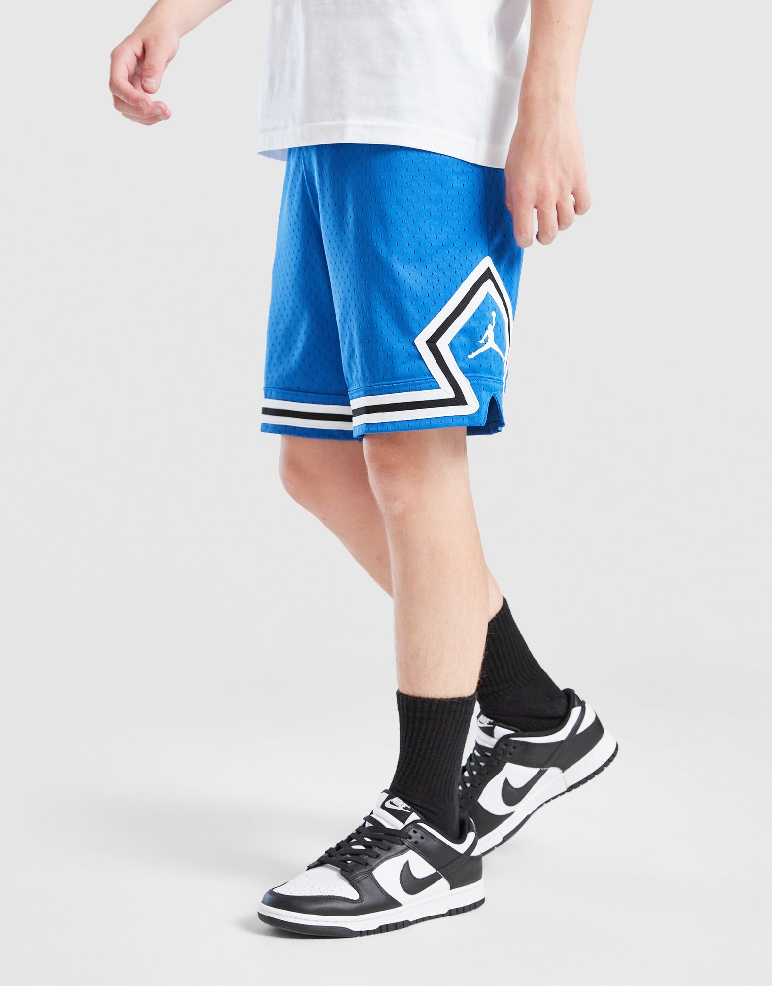 Blue Jordan Diamond Shorts Junior - JD Sports Global