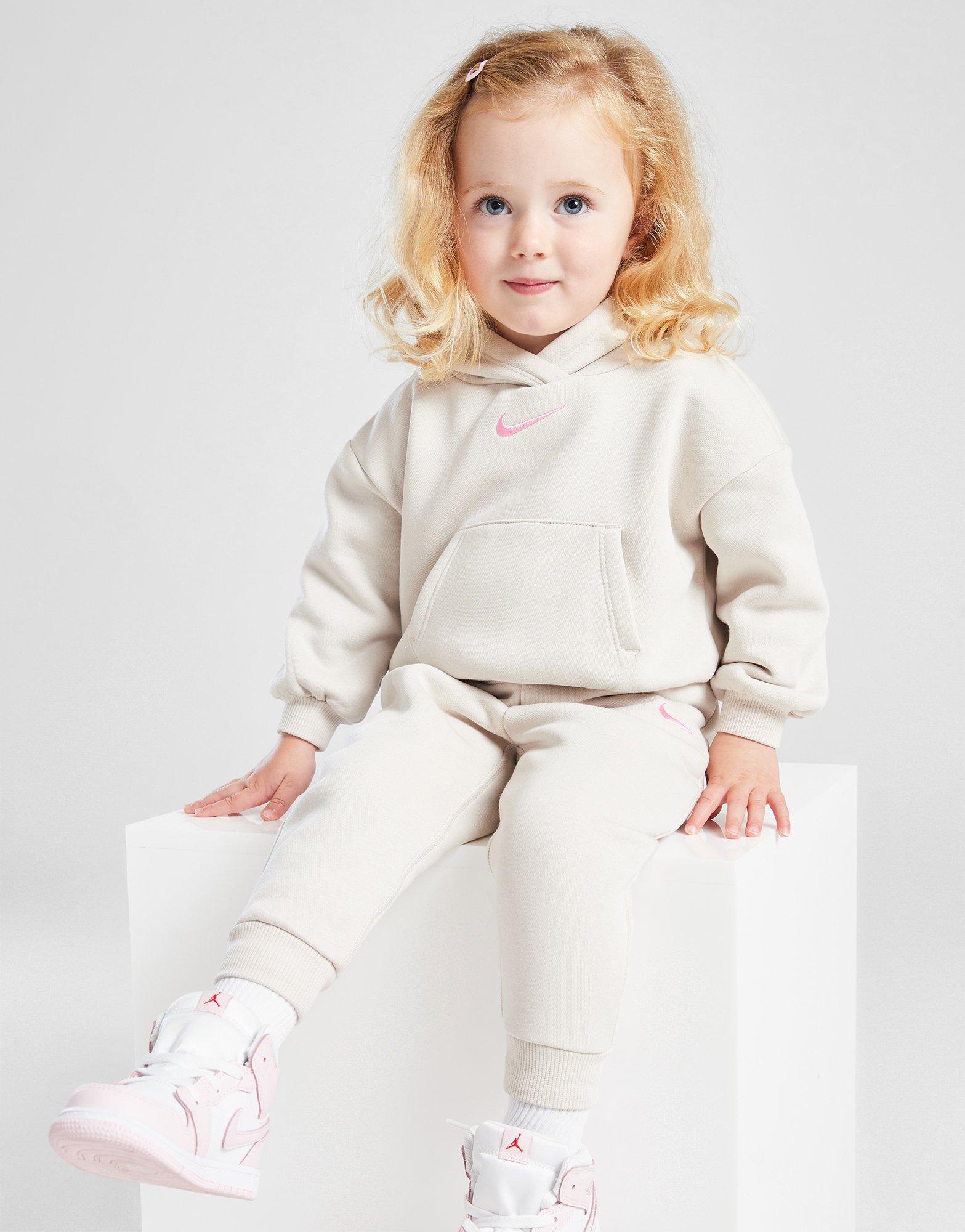 Brown Nike Girls' Phoenix Fleece Hoodie Tracksuit Infant - JD Sports NZ