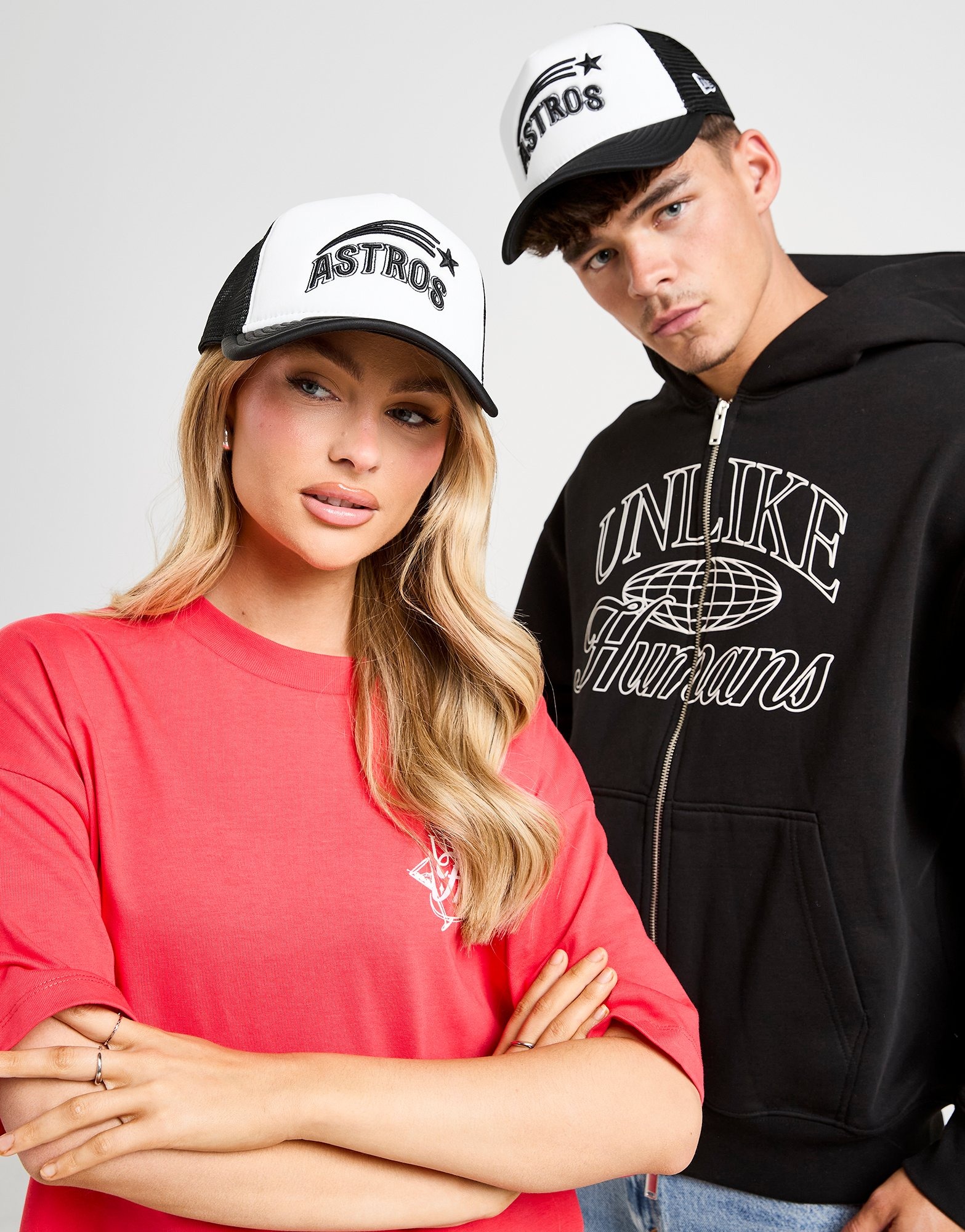 New Era Casquette Trucker MLB des Astros de Houston Blanc- JD Sports France