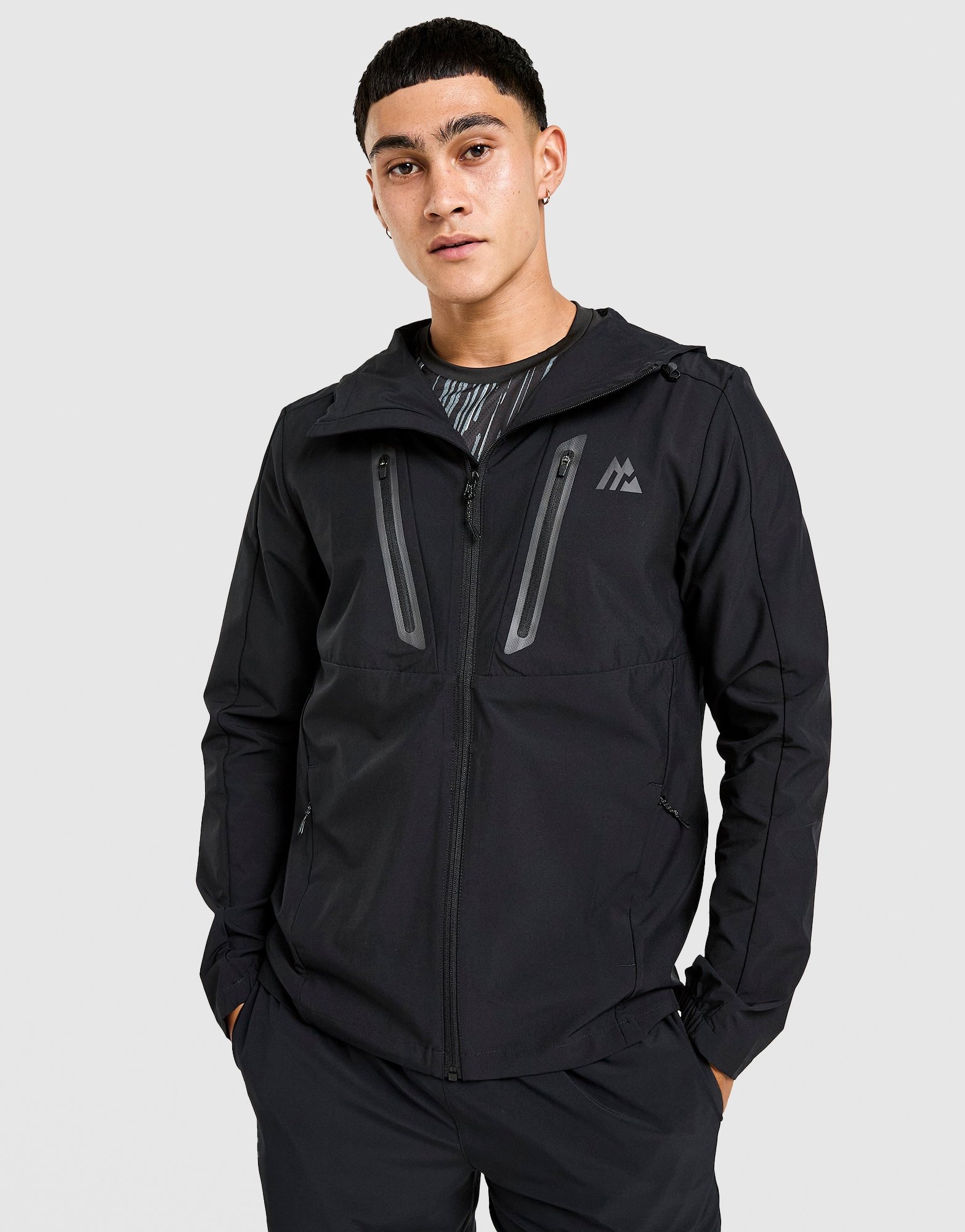 Black MONTIREX Torrent Woven Full Zip Jacket - JD Sports Global