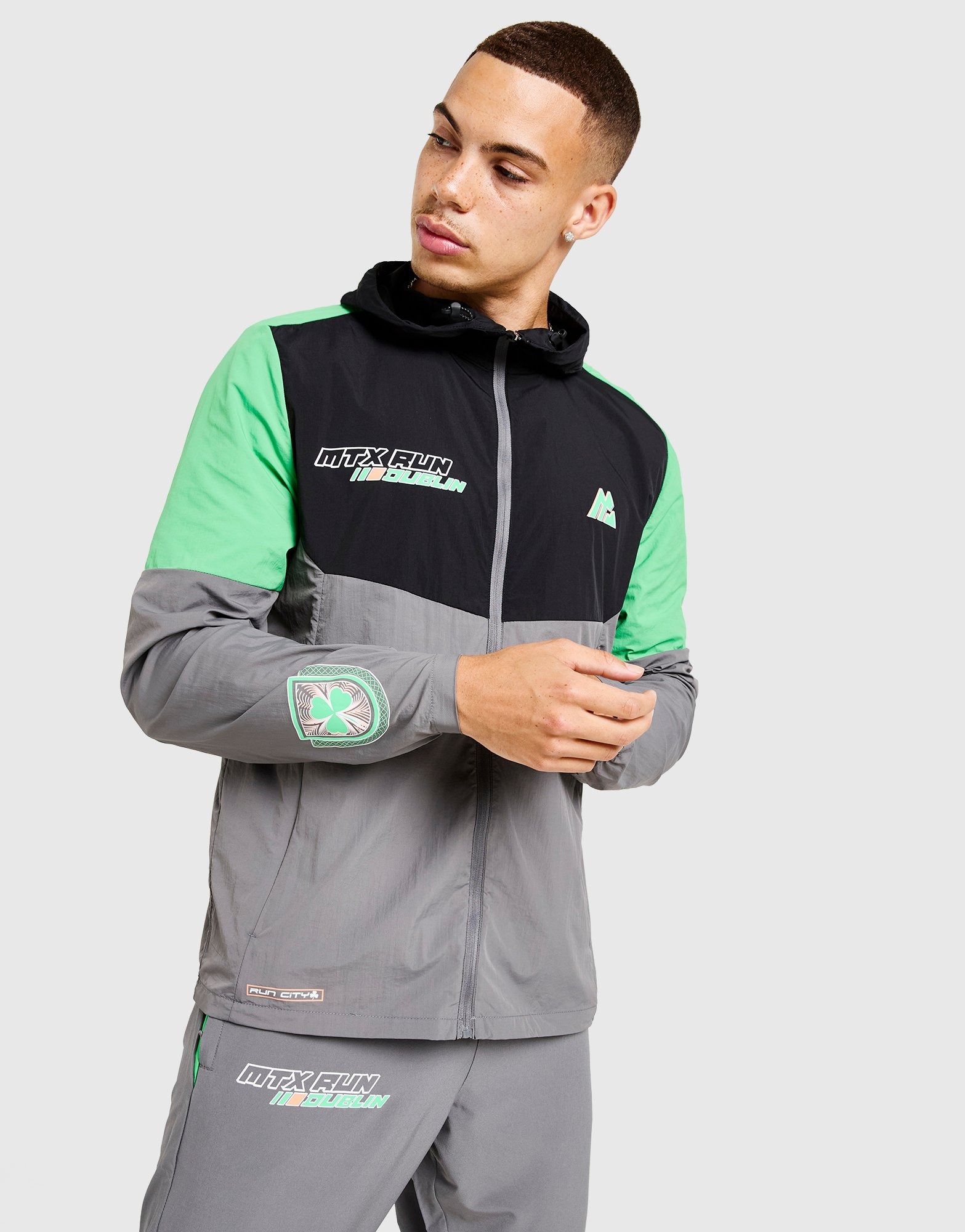 Grey MONTIREX MTX Run City Dublin Jacket - JD Sports Global