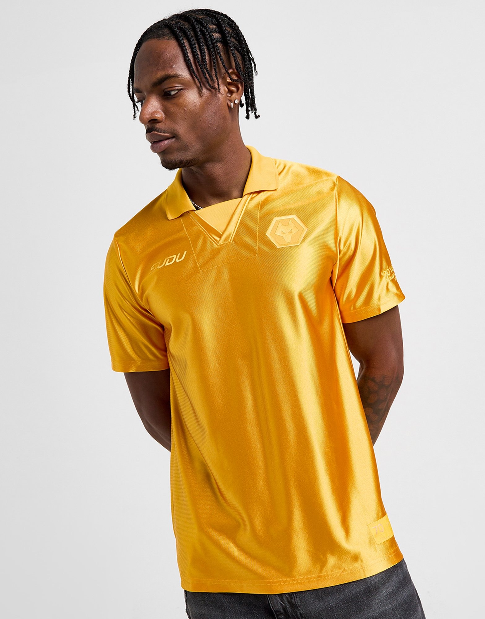 Orange SUDU Wolverhampton Wanderers Honved 70 Years Shirt - JD Sports