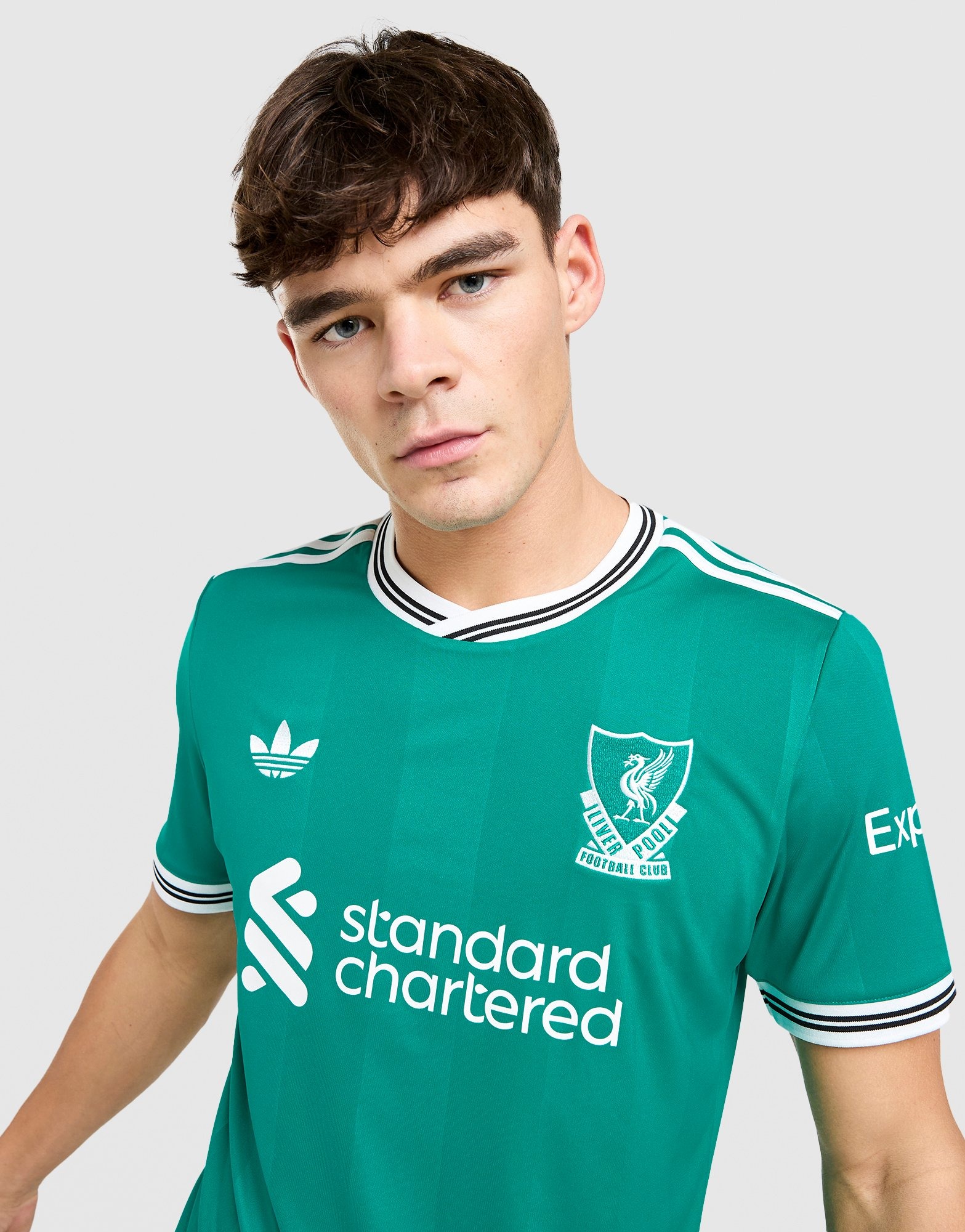 Green adidas Originals Liverpool FC 2025/26 Third Jersey - JD Sports ...