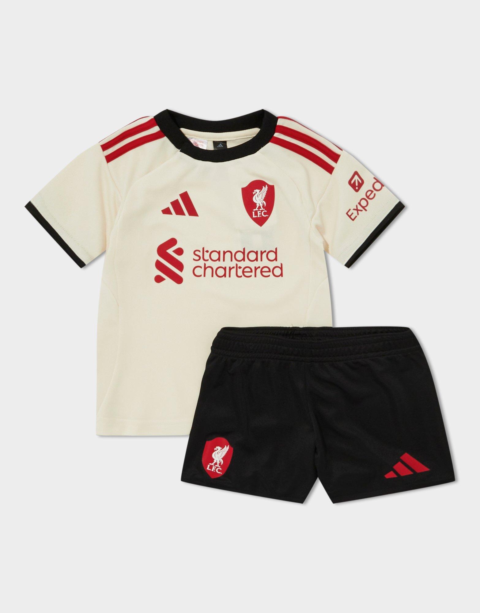 White adidas Liverpool Fc 2025/26 Away Kit Infant - JD Sports