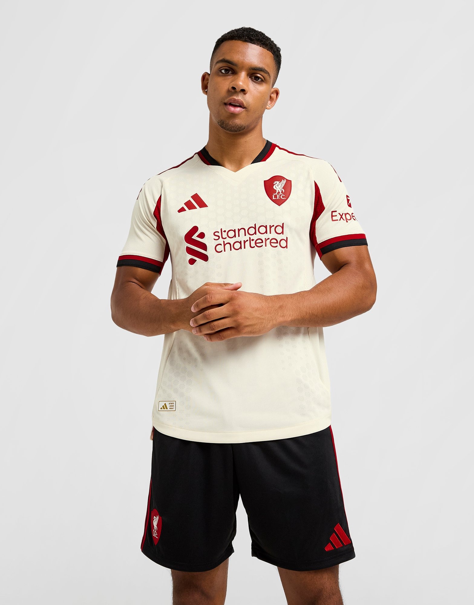 Black adidas Liverpool FC 2025/26 Away Shorts - JD Sports Global