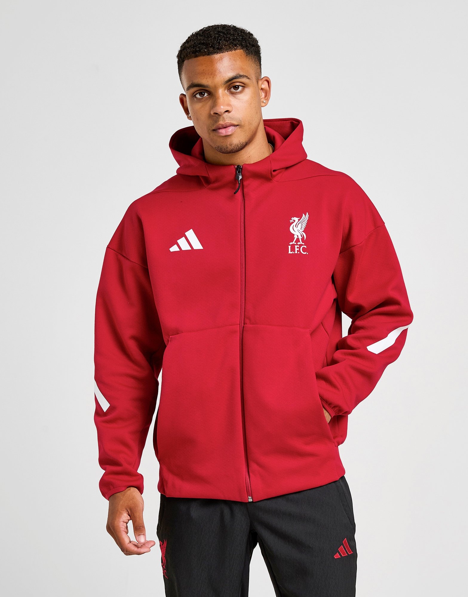 Rood adidas Liverpool FC Anthem Jacket - JD Sports Nederland