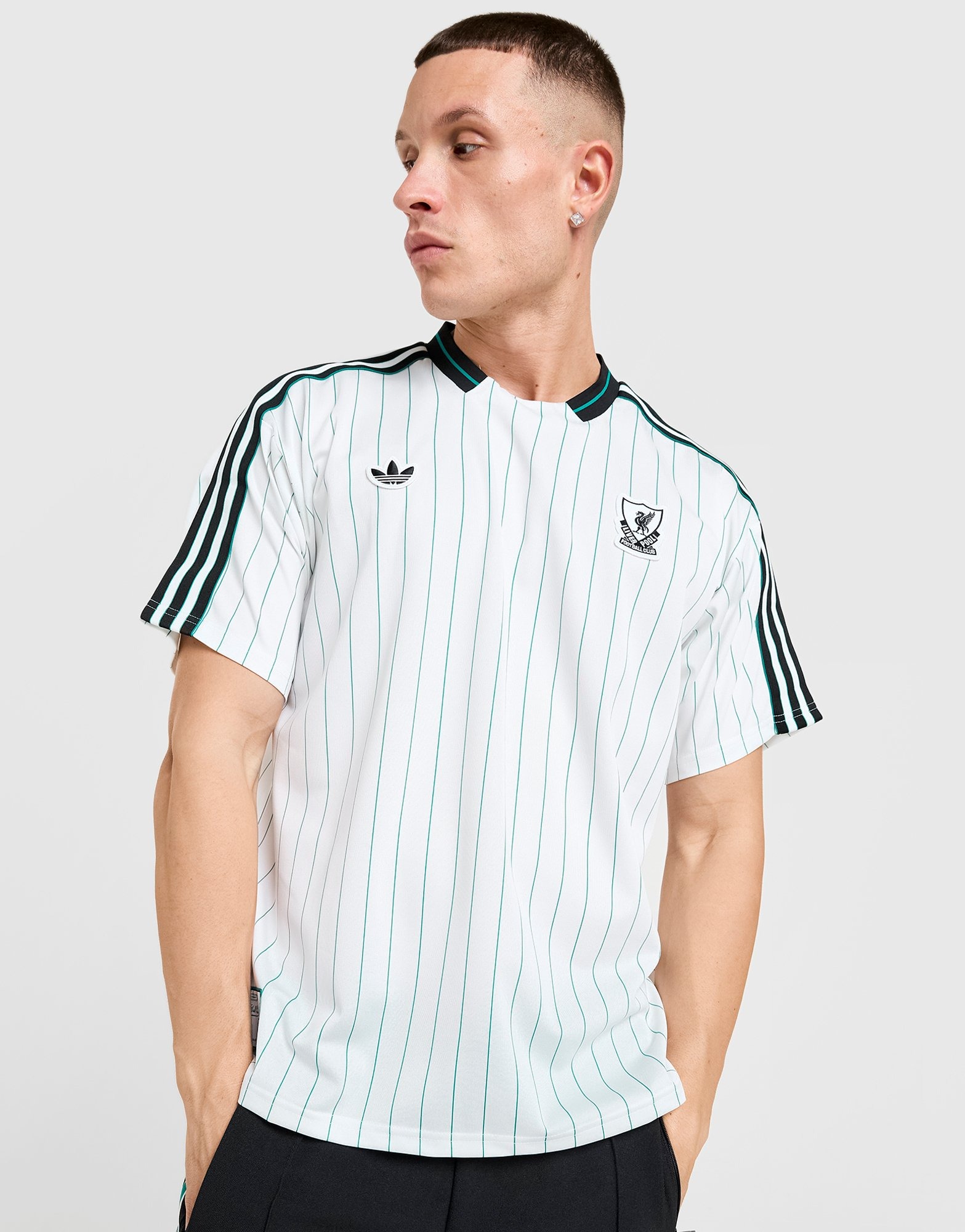 White adidas Originals Liverpool FC Icons Shirt - JD Sports Australia