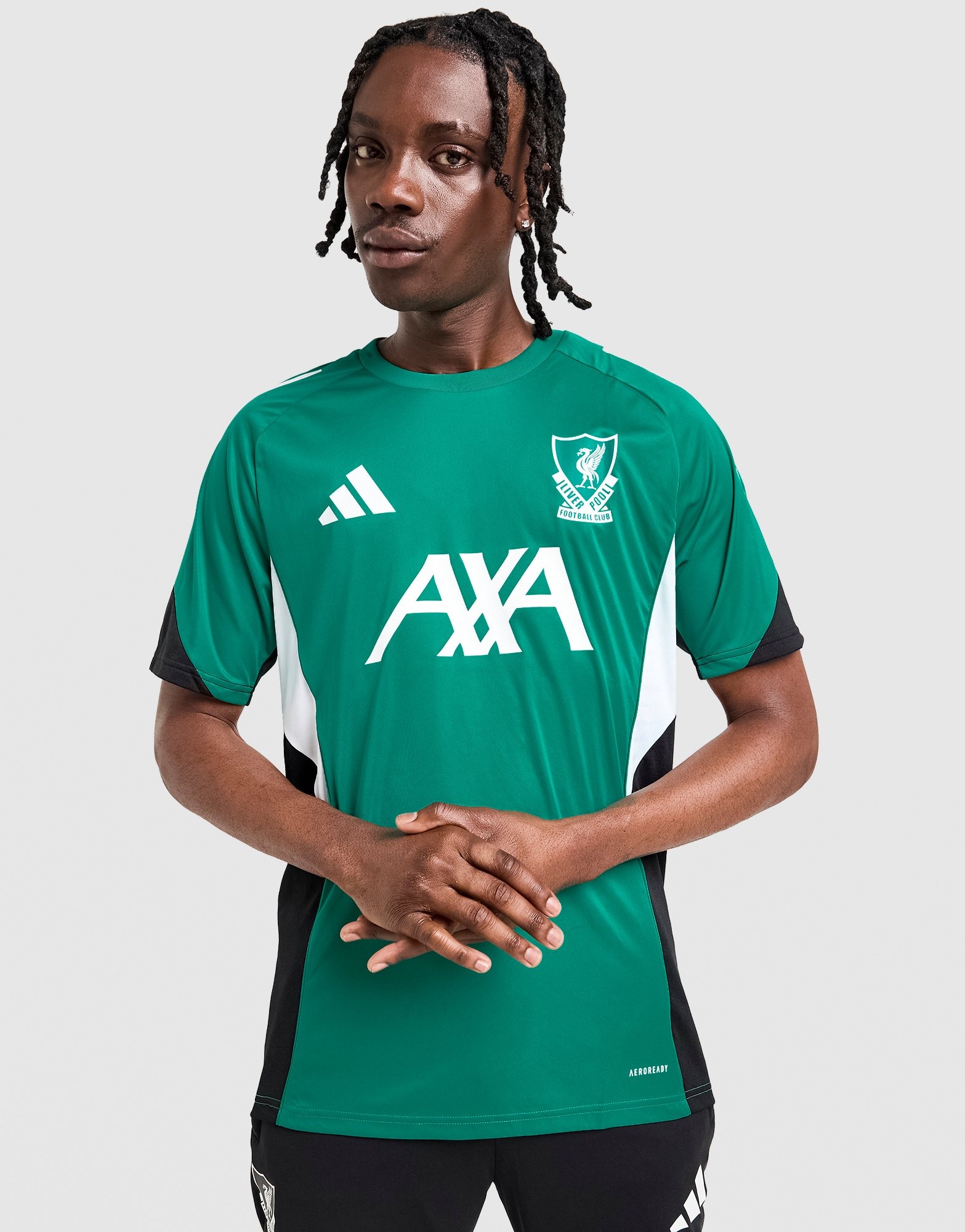 Green adidas Liverpool FC European Training Shirt | JD Sports UK