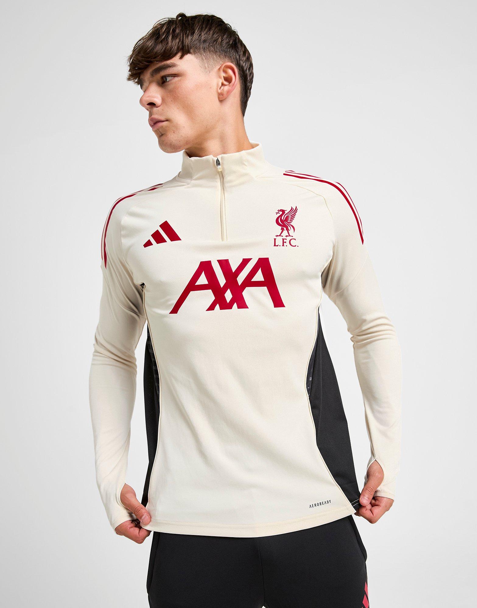 White adidas Liverpool FC Training Top - JD Sports NZ
