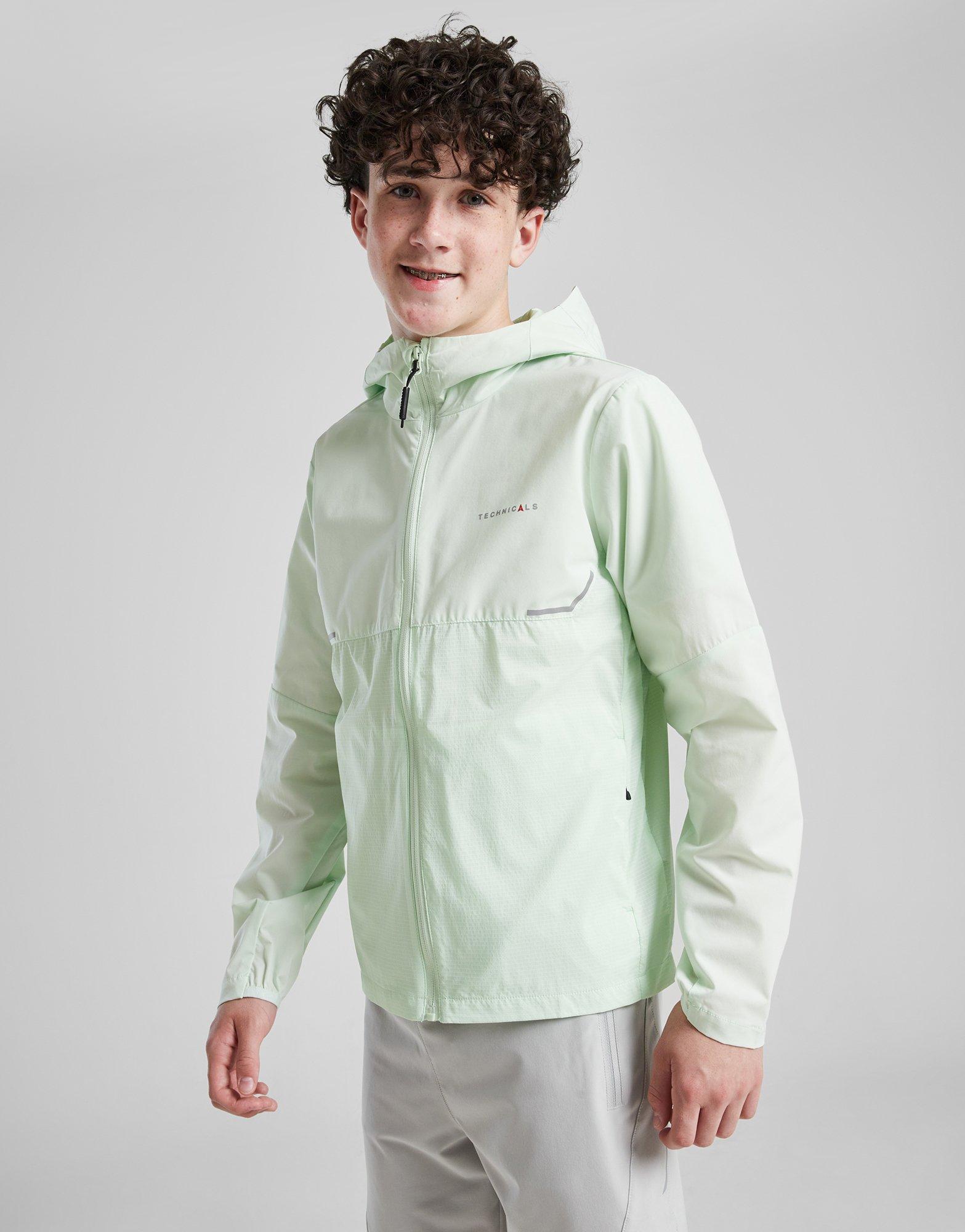 Green Technicals Motion Jacket Junior | JD Sports UK