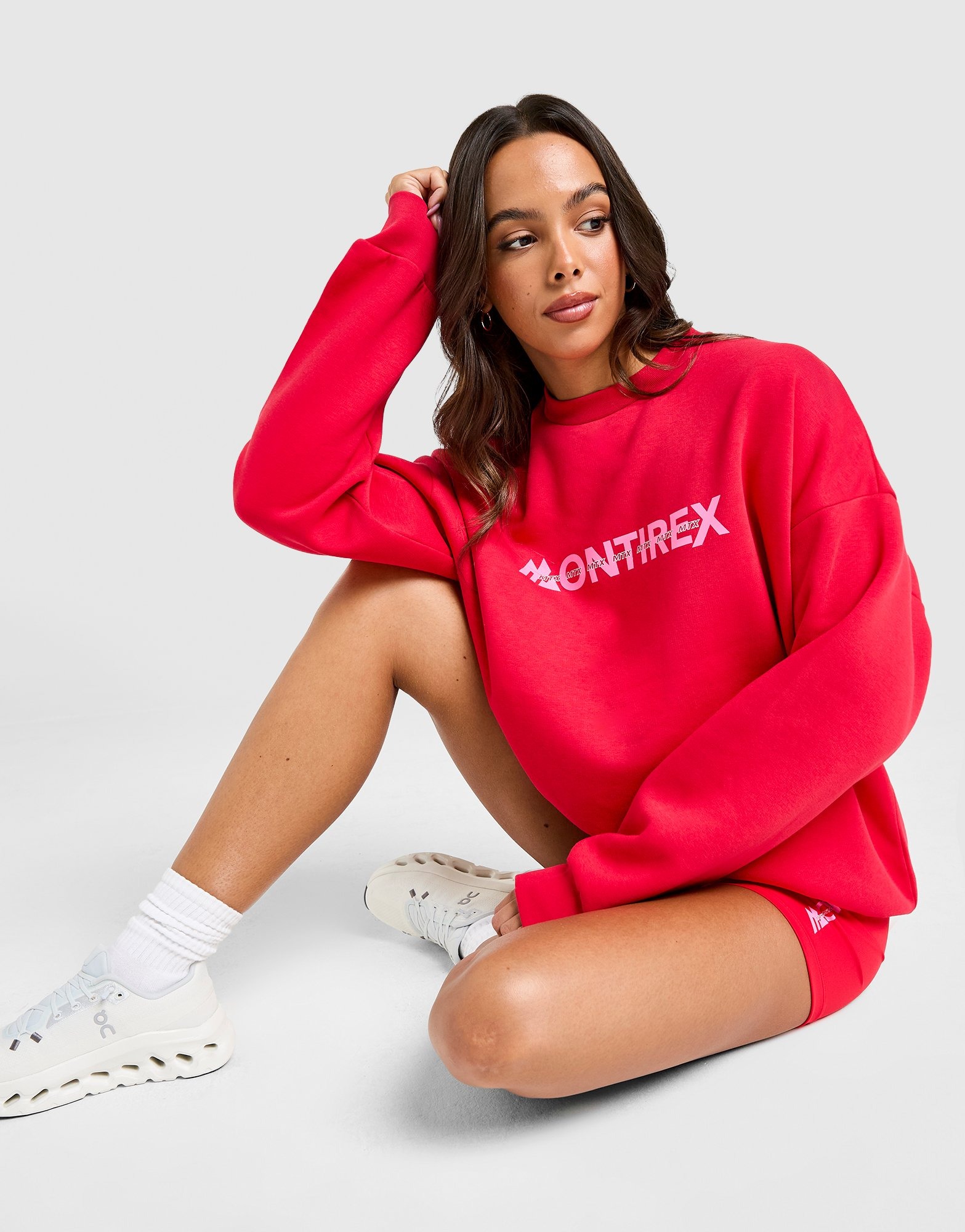 MONTIREX MTX Crew Sweatshirt Rouge- JD Sports France