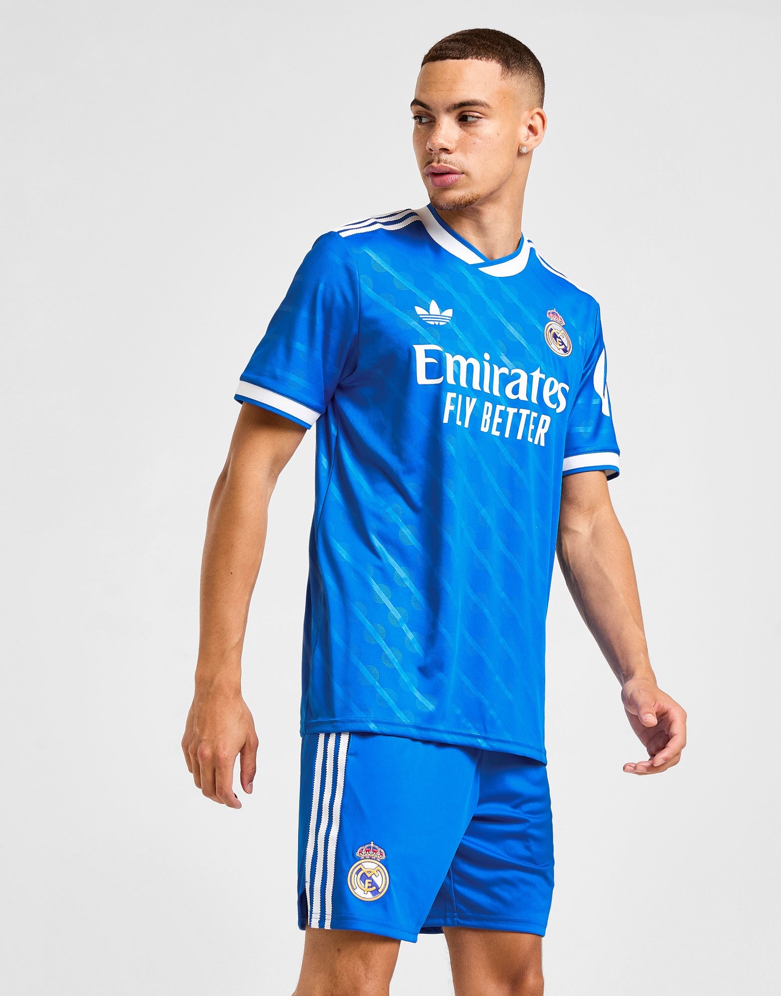 adidas Originals Real Madrid 2025/26 Third Shorts Blau - JD Sports ...