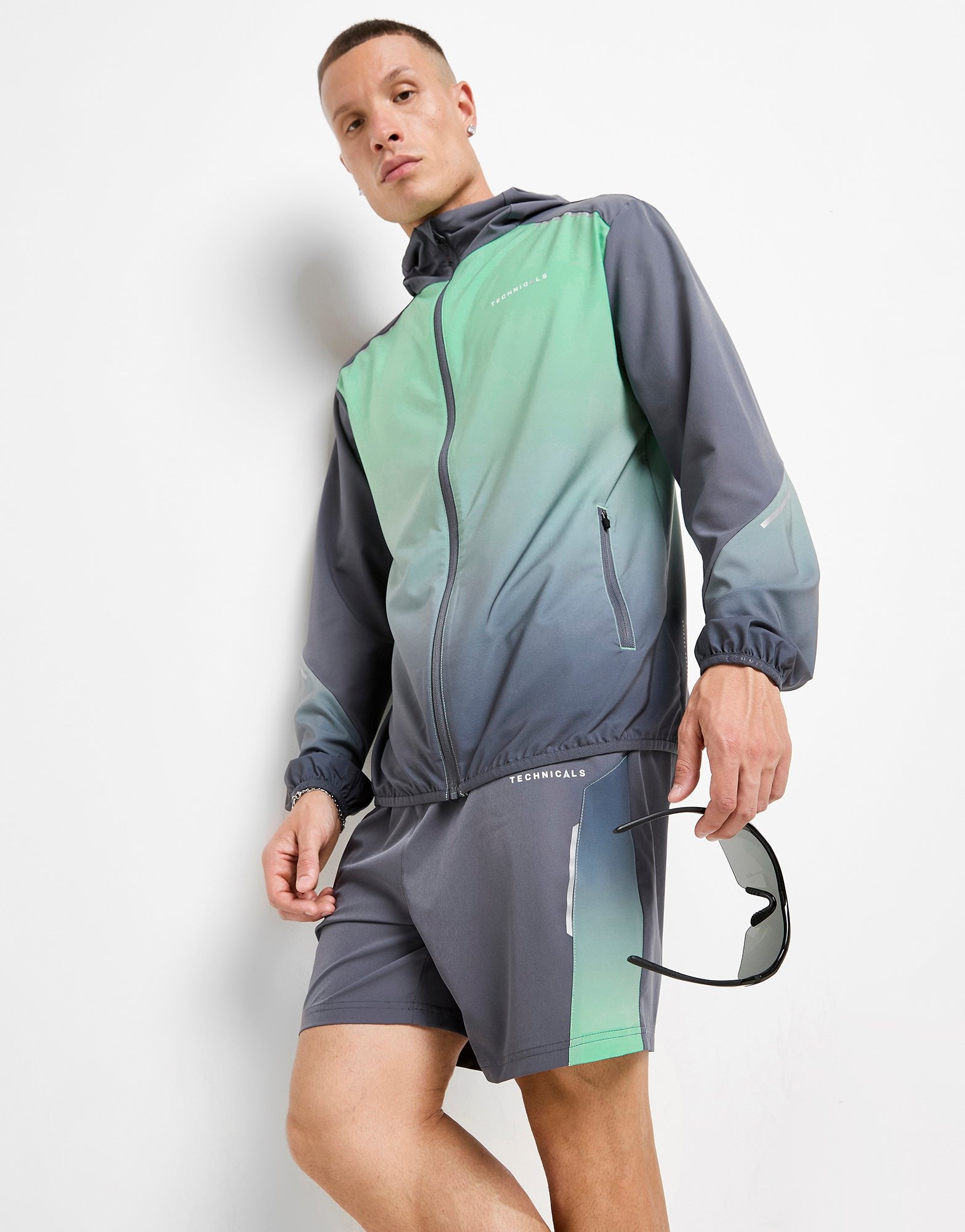 Green Technicals Lotus Shorts - JD Sports Ireland